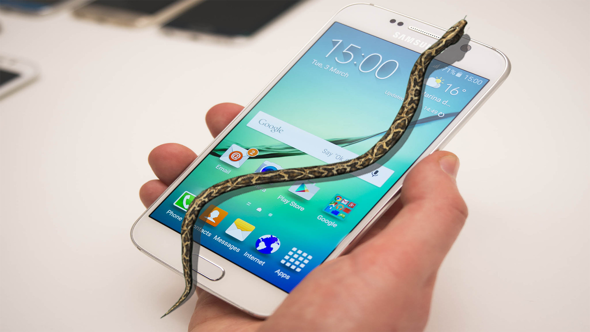 Snake on phone simulator - App on Amazon Appstore