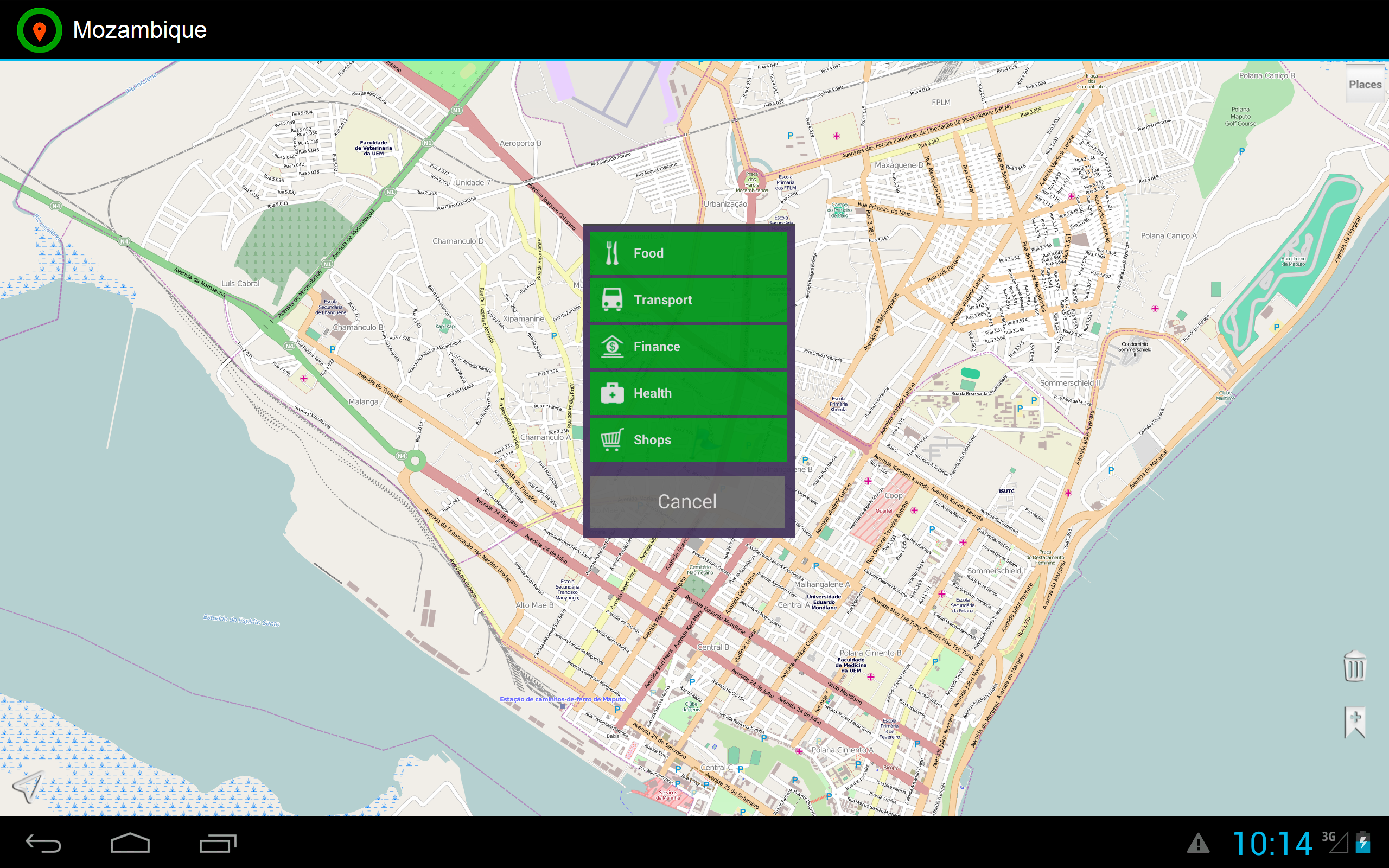 Mozambique Vector Offline Map: Easy Navigation:Amazon.in:Appstore for ...