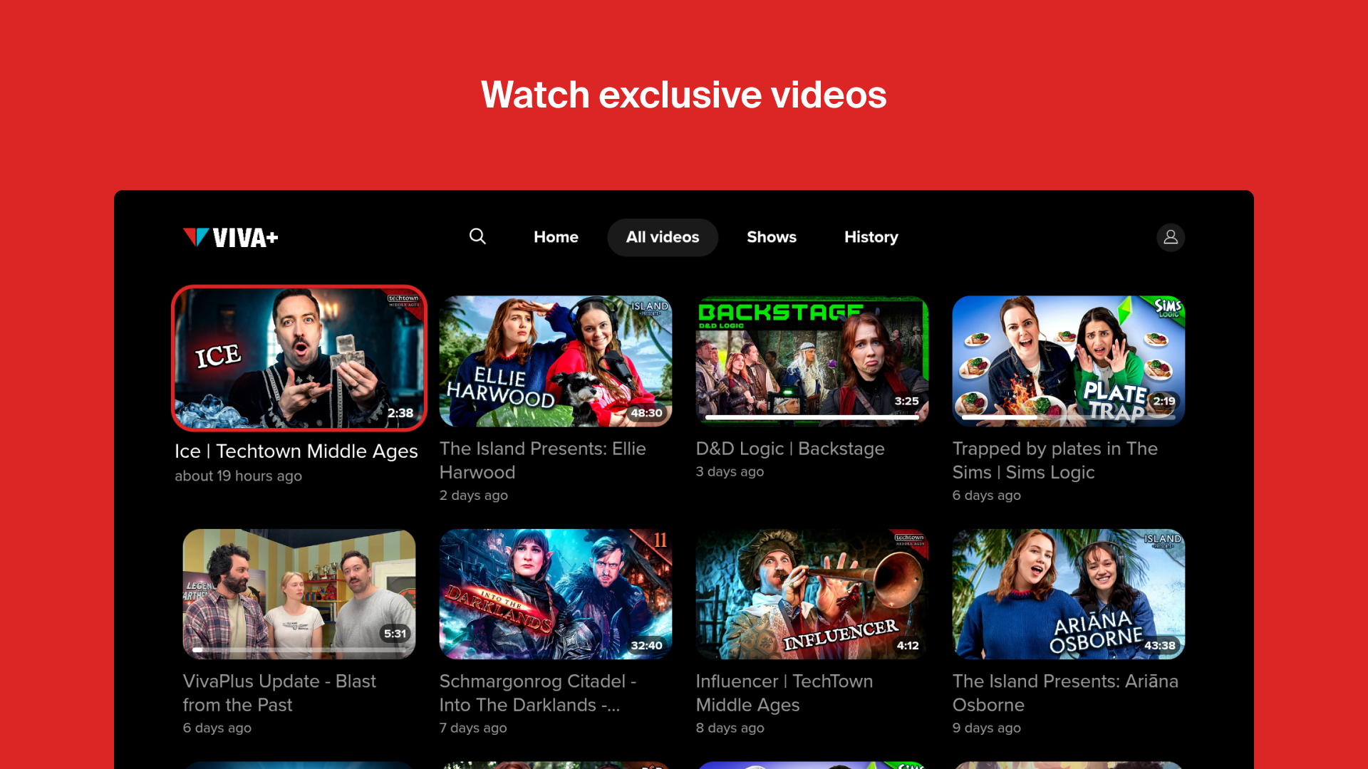 Viva+ TV - App on Amazon Appstore