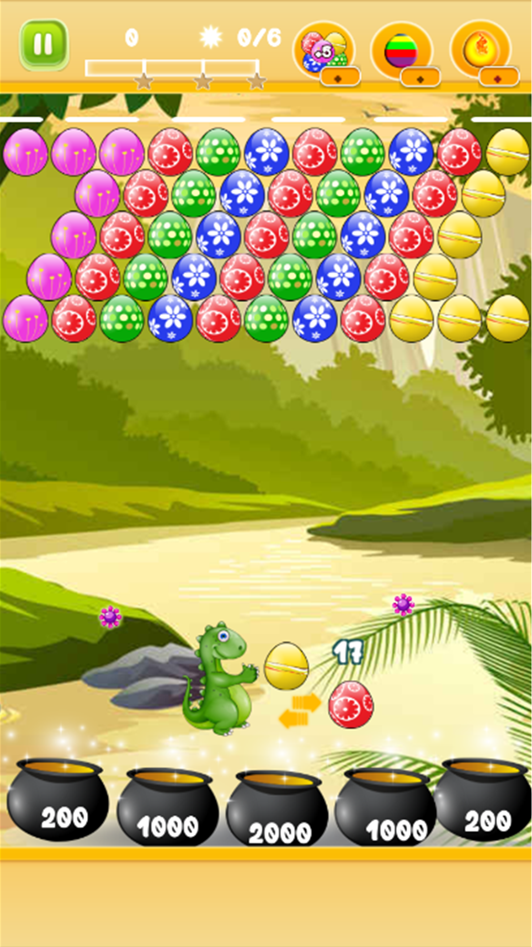 Dinosaur Shooter: Bubble Eggs Jungle Free Game - Totally Addictive ...