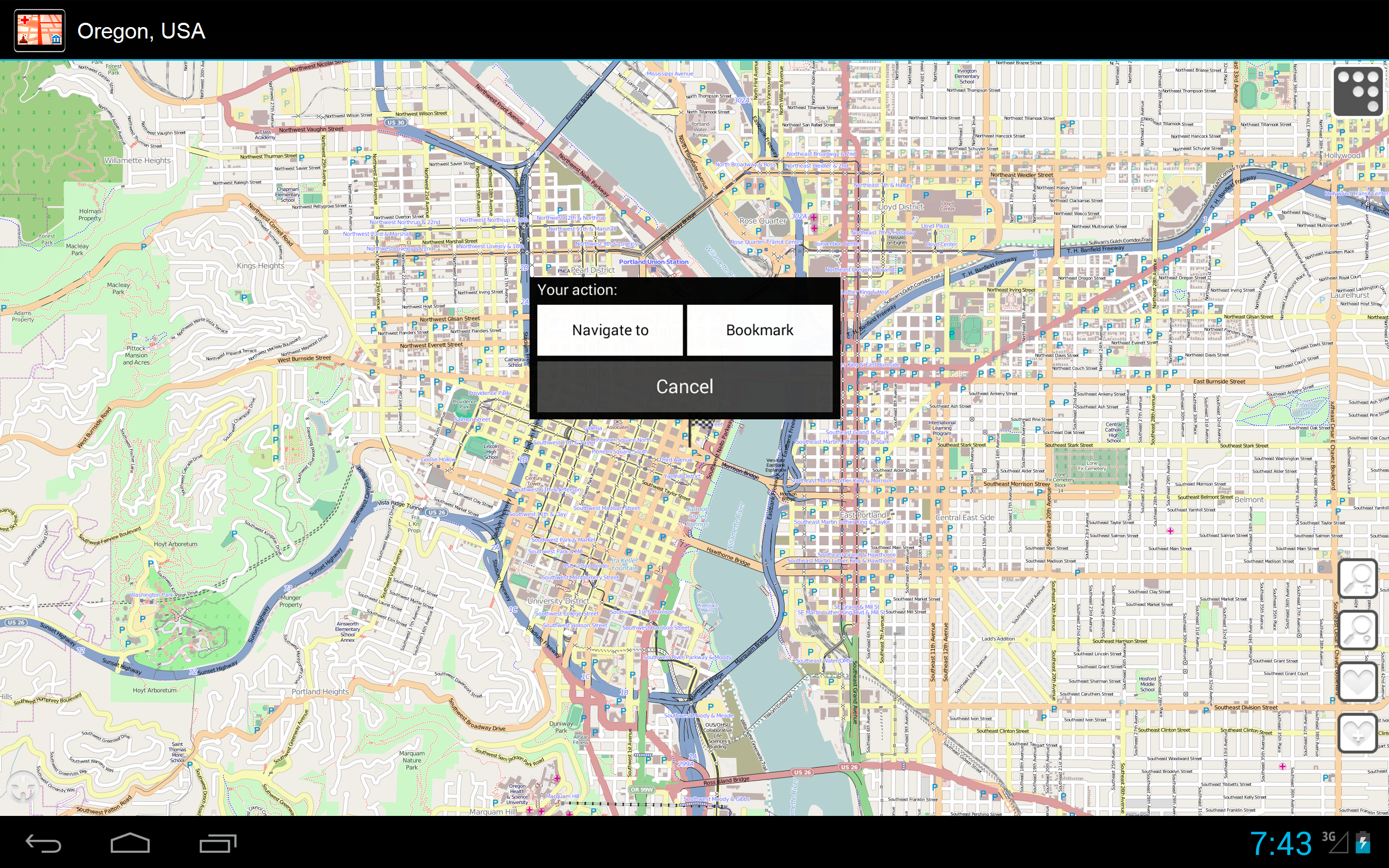 Oregon, USA Vector Map: Travel Monster - App on Amazon Appstore