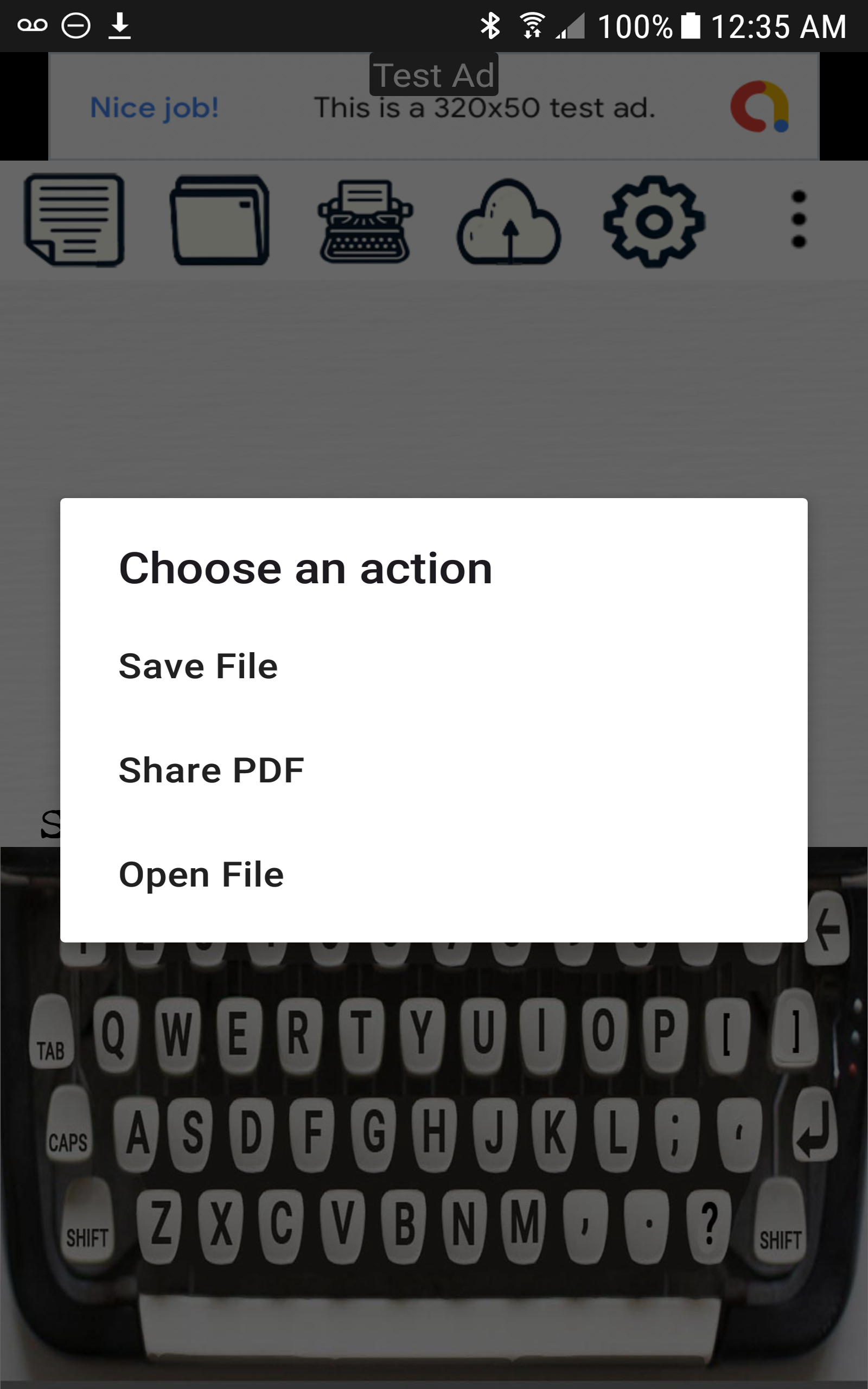 Typewriter Journal - App on Amazon Appstore