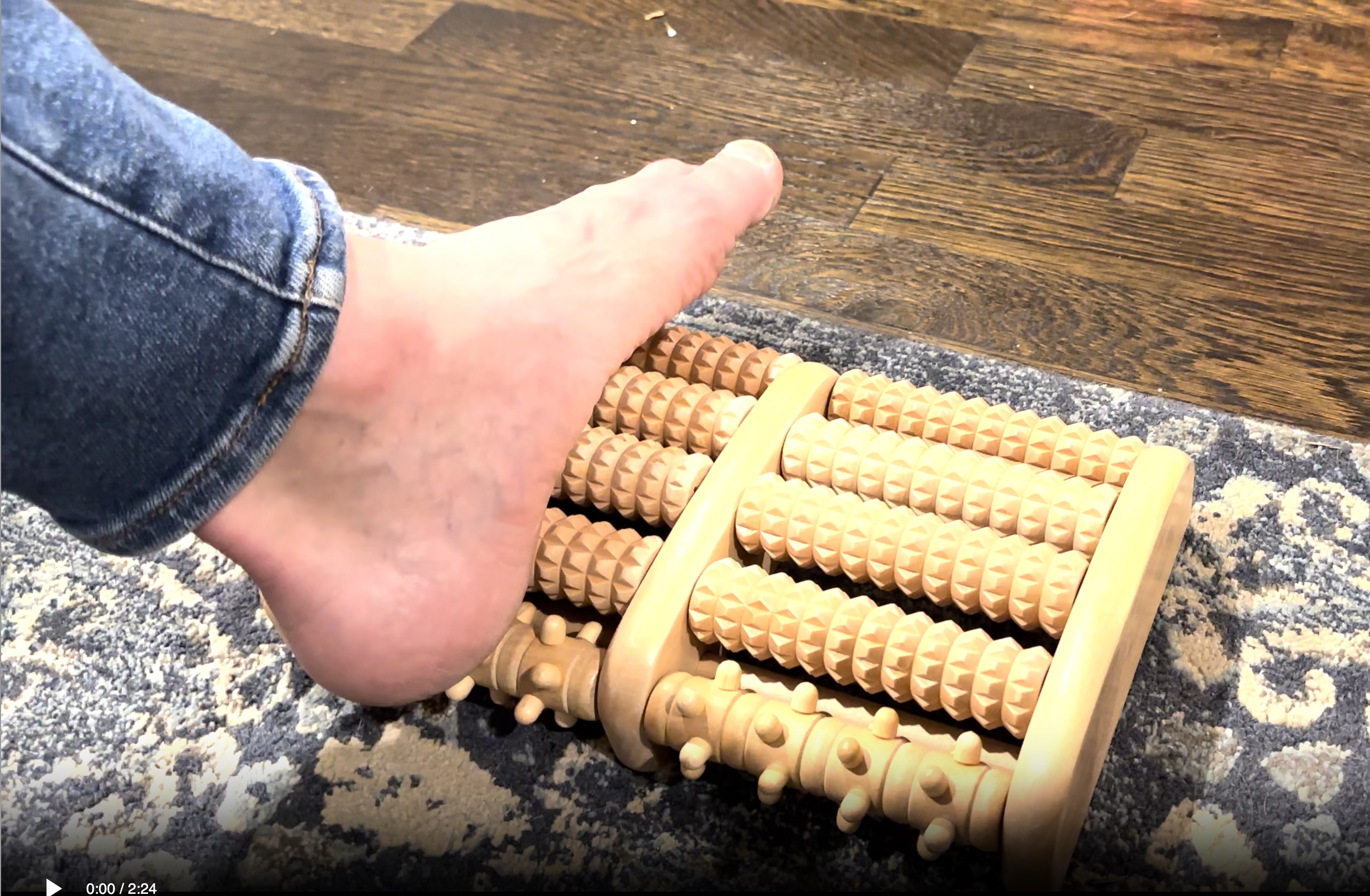 Watch TheraFlow Foot Massager Review and Demonstration on Amazon Live
