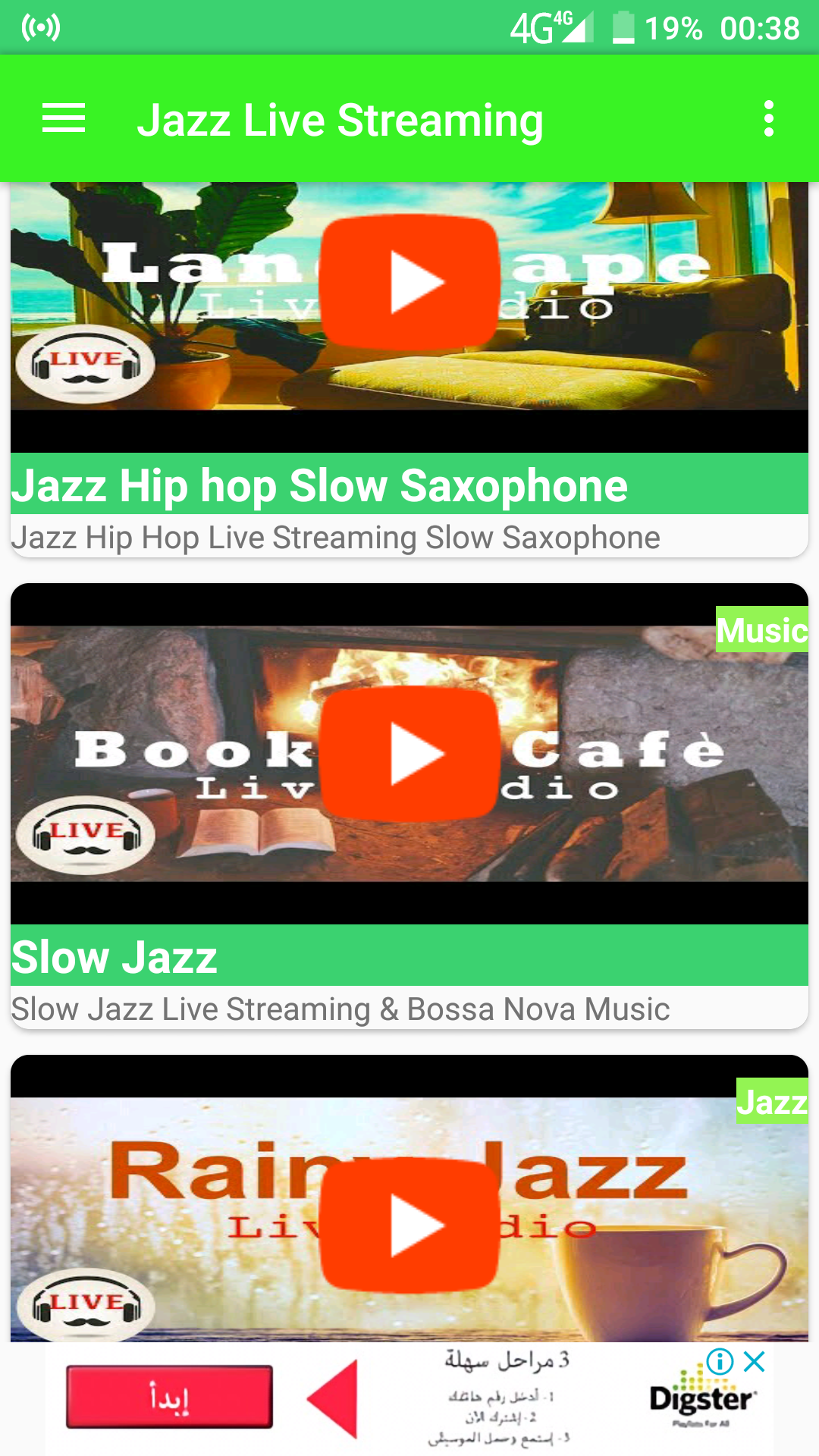 Jazz Live Streaming - App on Amazon Appstore