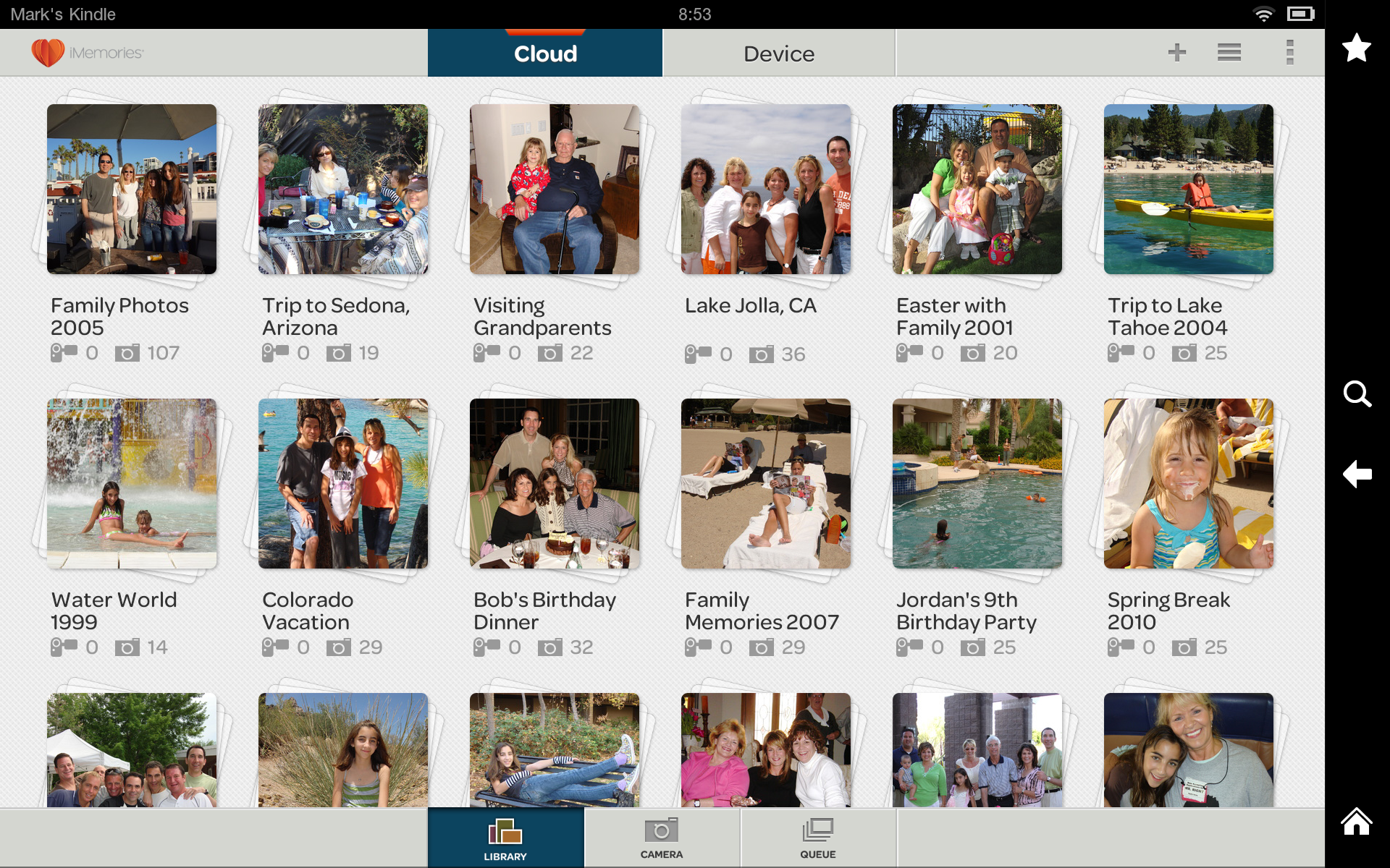 iMemories - App on Amazon Appstore