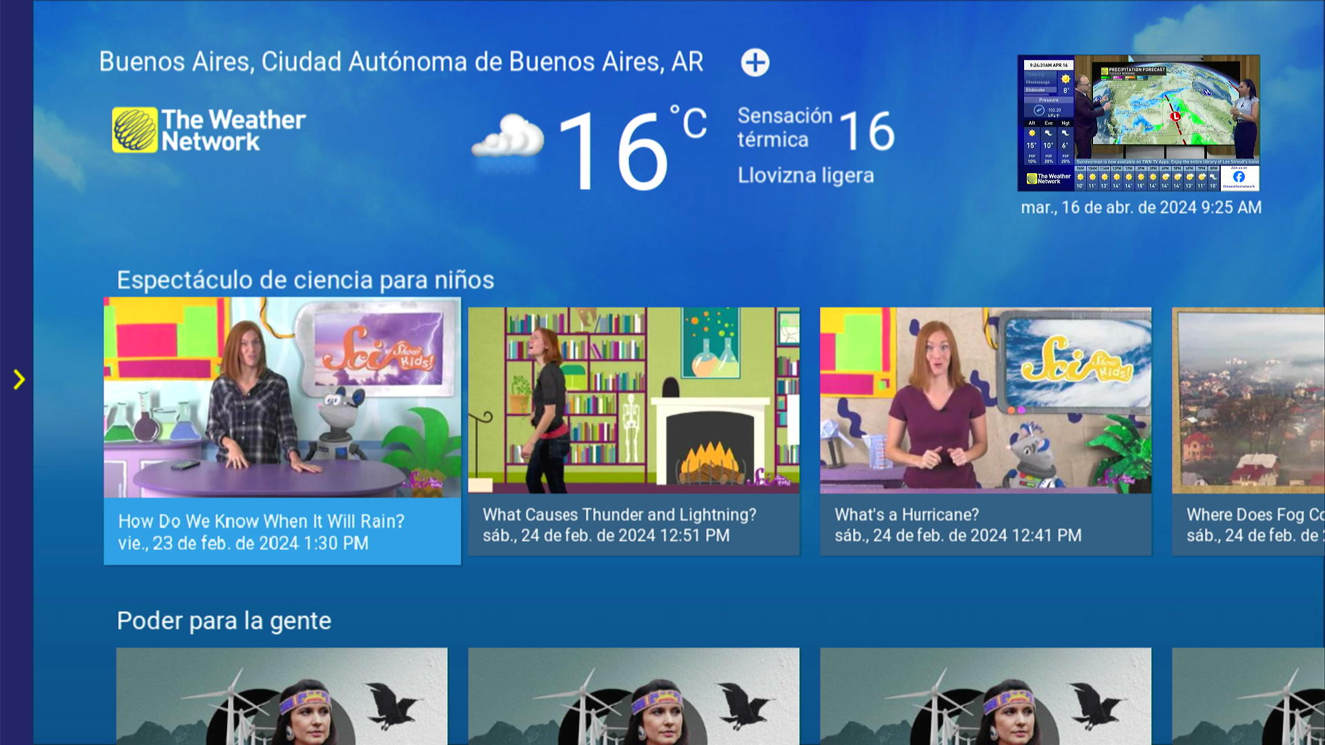 The Weather Network - App on Amazon Appstore