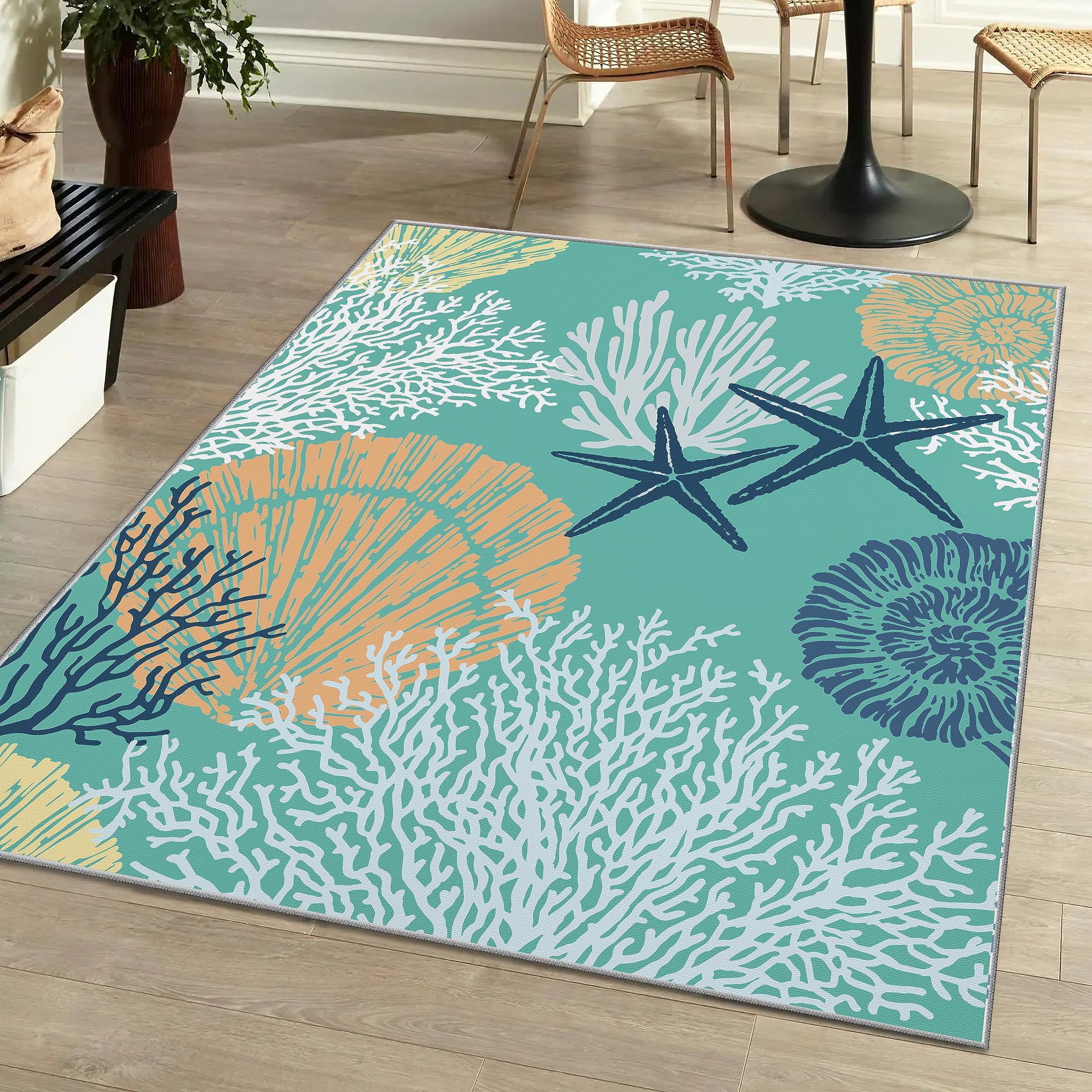 Nautical Rugs And Designs Modern Coastal Vintage Style A New Trend