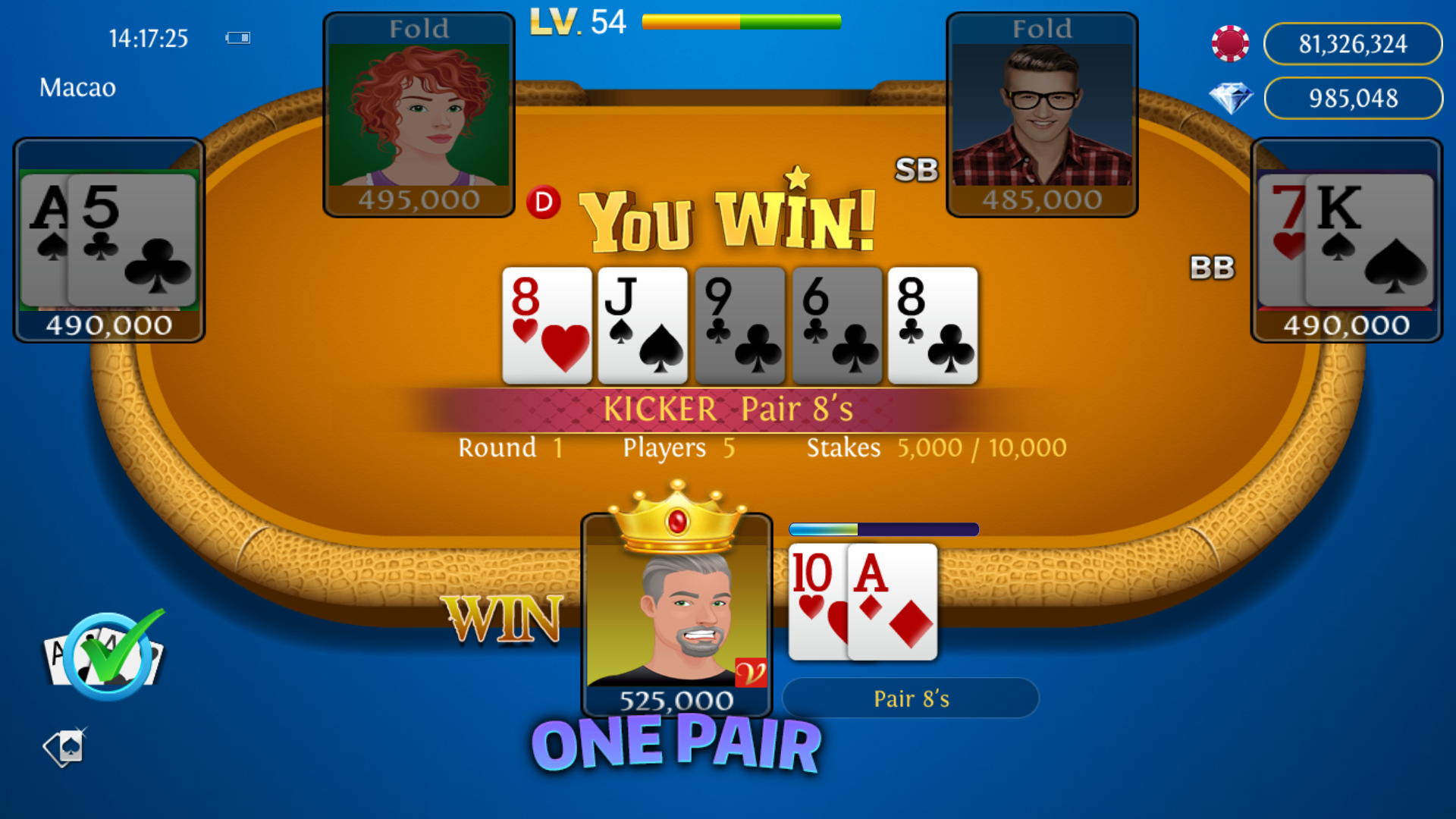 Solo King - Single Player: Texas Hold'em Poker Offline - App on Amazon ...