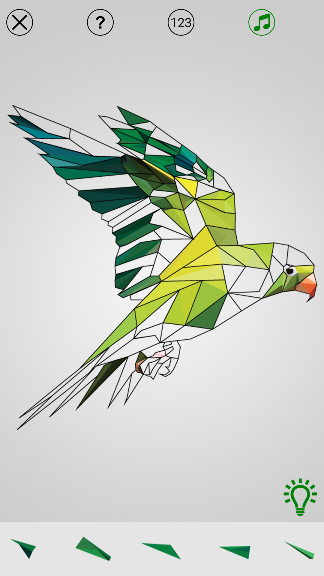 Low Poly Art Color By Number Puzzle - App on Amazon Appstore