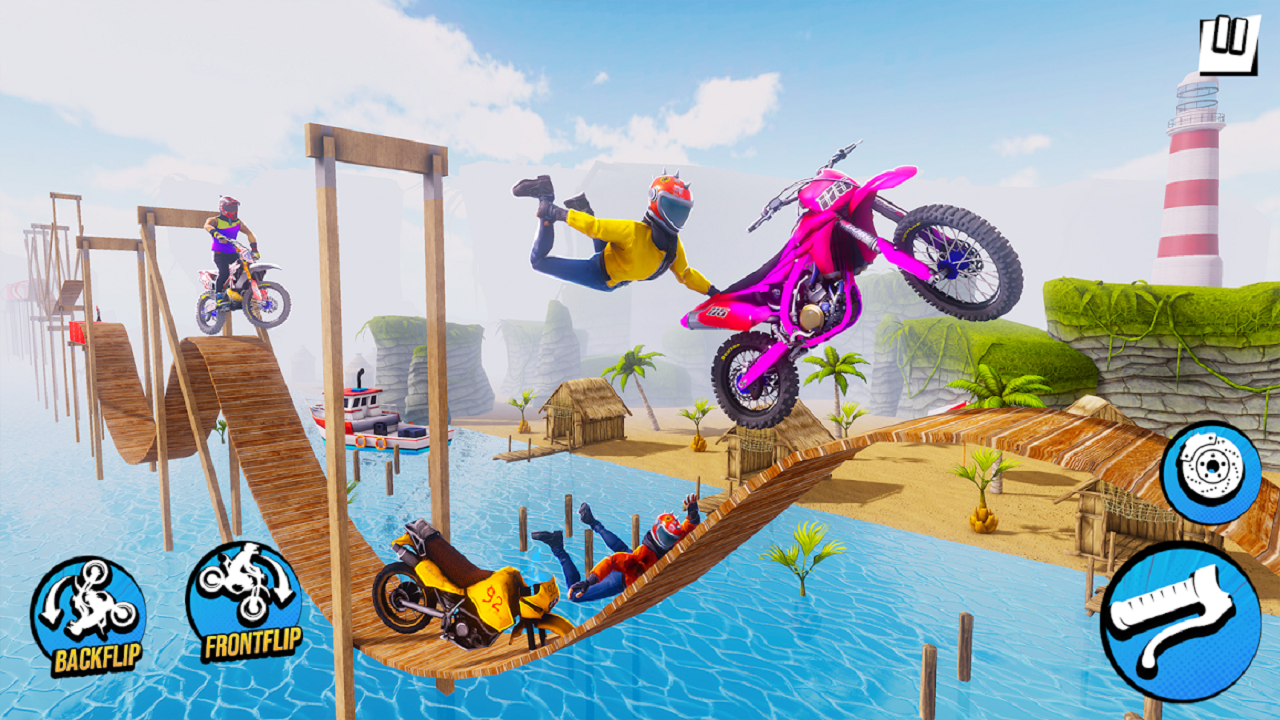 Trail Bike Stunt Game 2023 - Free Bike Stunt Game 2023 - GT Bike Racing ...