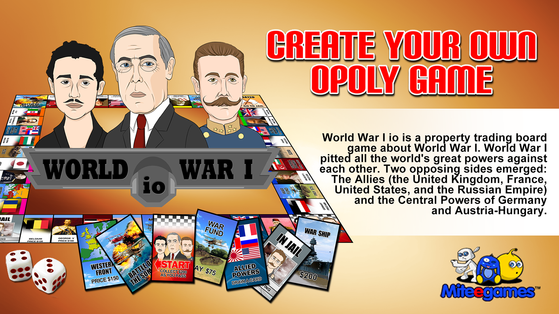 World War I io (Opoly-style Board Game) - App on Amazon Appstore