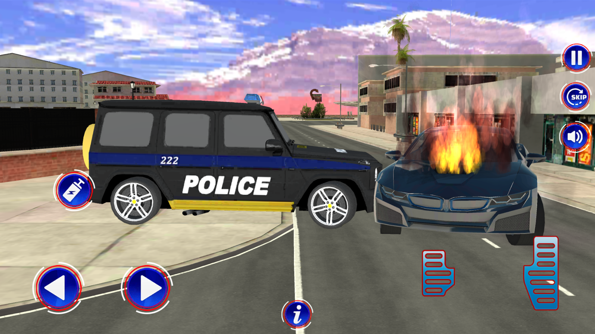 Real Police Car Simulator 3D – Cop Chase Gangster Fighting Game - App ...
