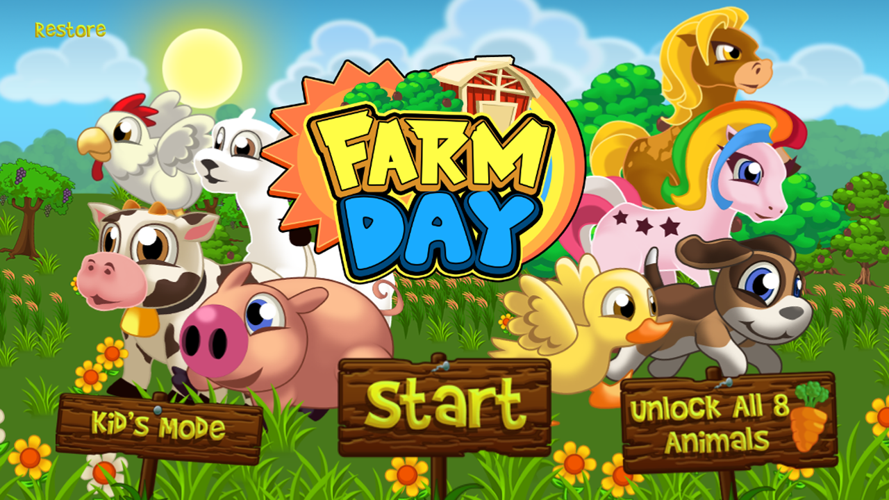 Farm Day - Pet Kids Games - App on Amazon Appstore