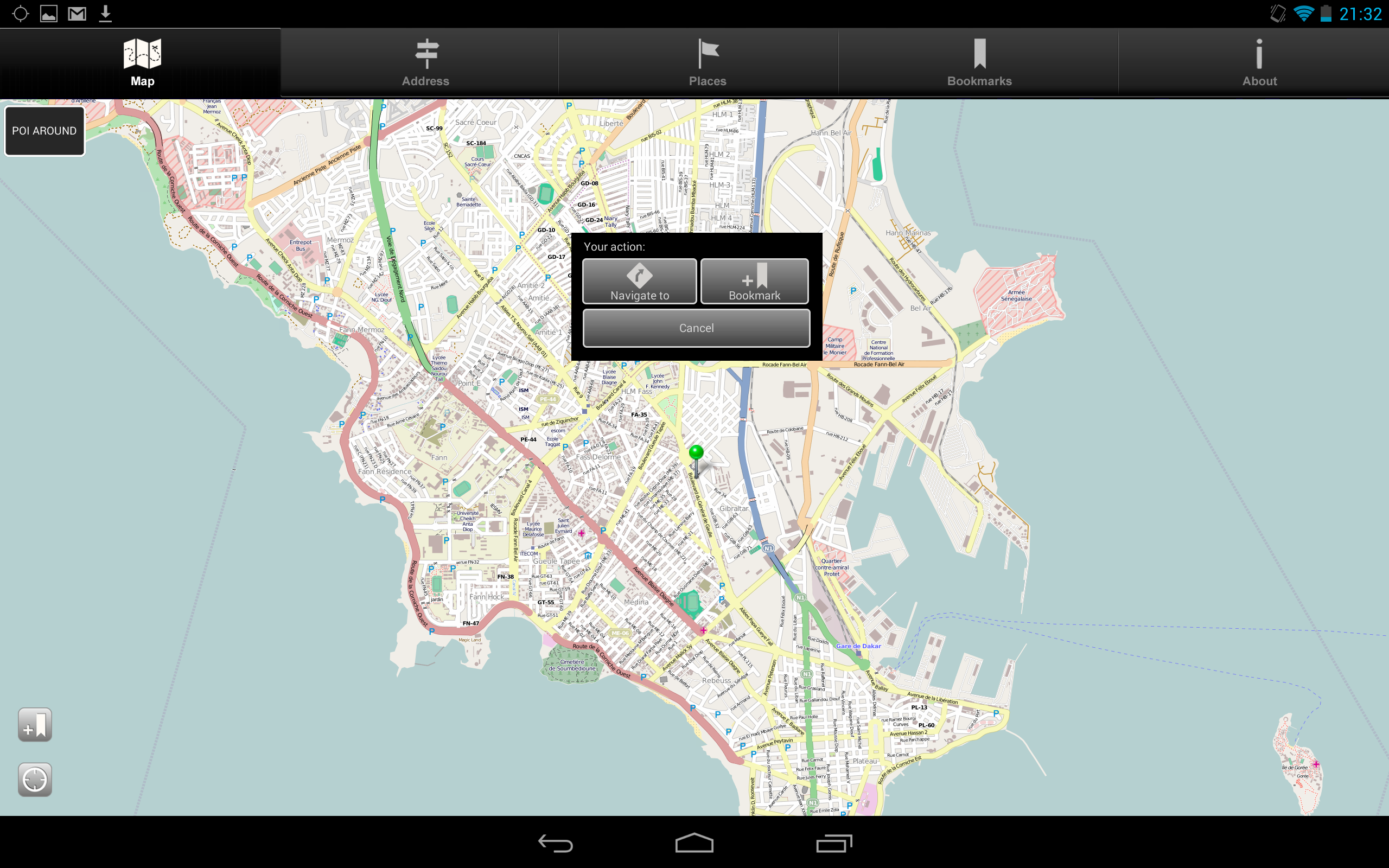 Offline Map Dakar, Senegal - CNM - App on Amazon Appstore