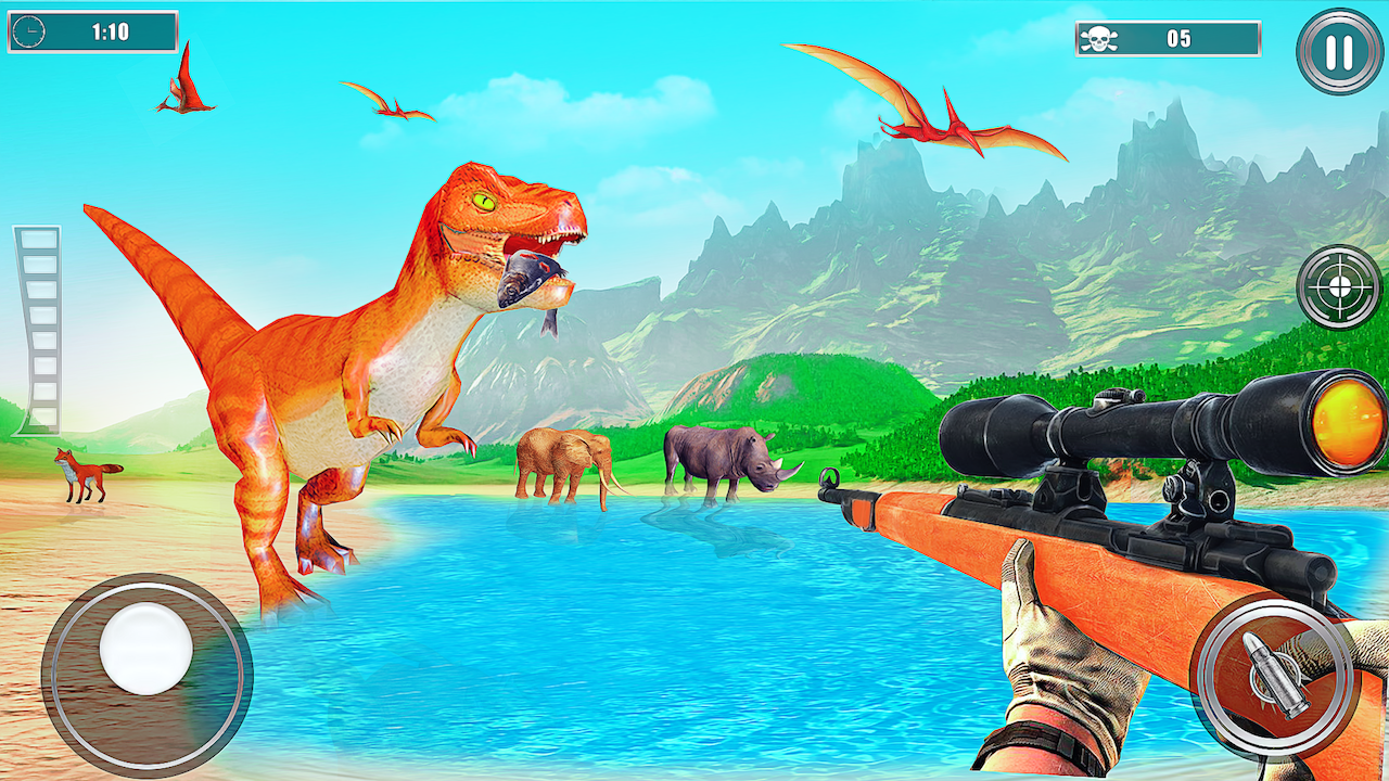Jurassic Dino Hunting Game - Forest Animals Hunting Game - Animal ...