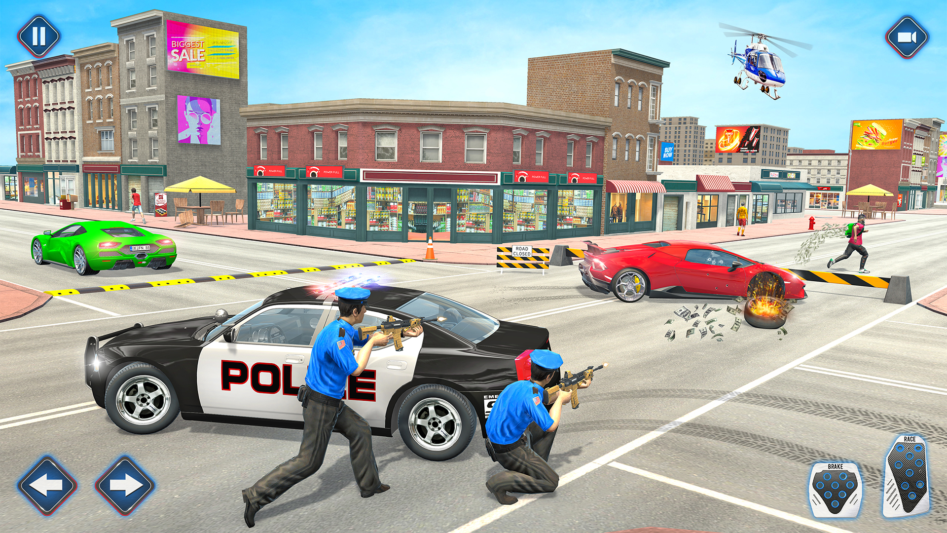 Police Car Driving- Police Gangster Shooting Games - App on Amazon Appstore