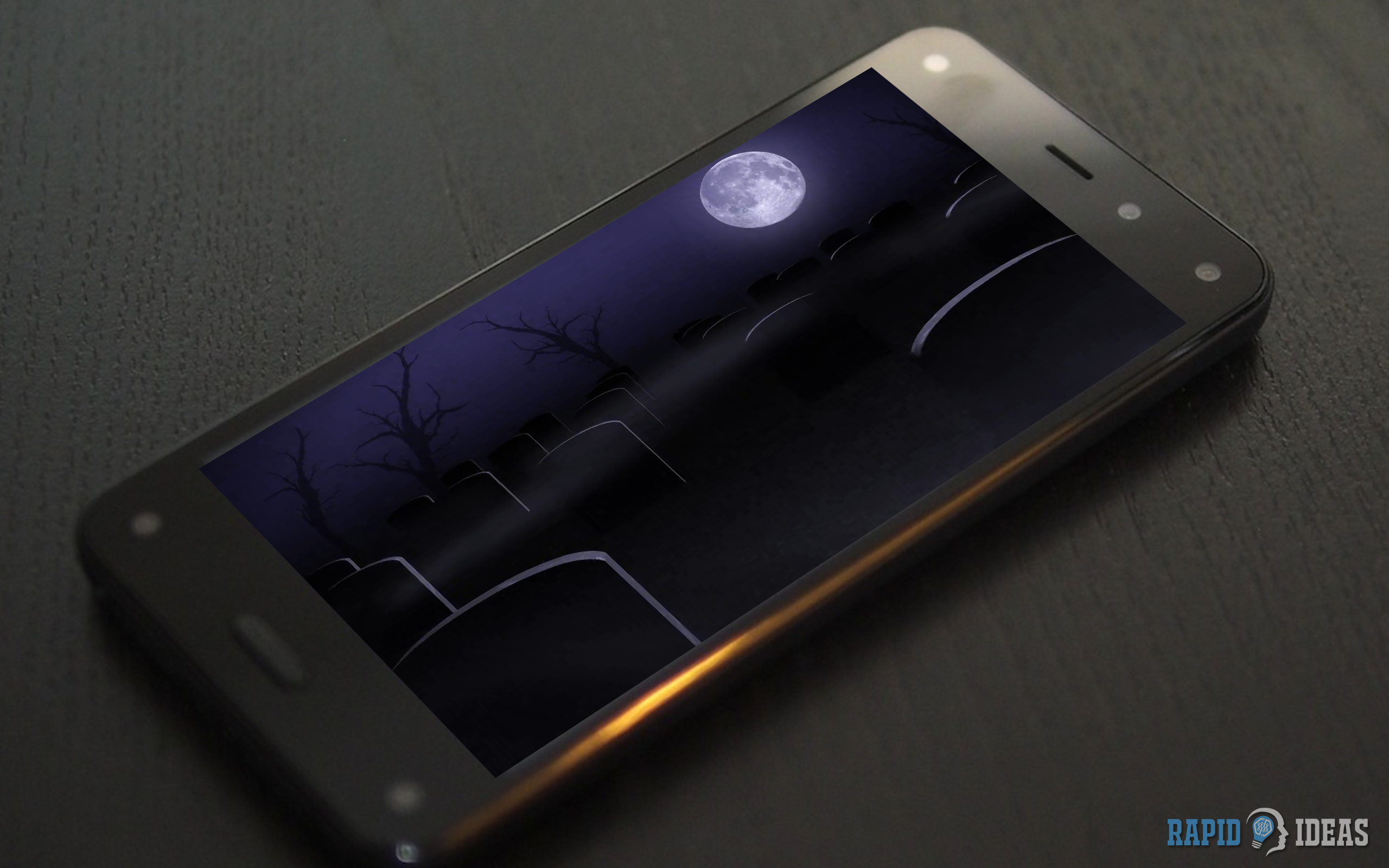 FREE Scary Moon Lights HD - Decorate your room with Creepy Scenery on ...