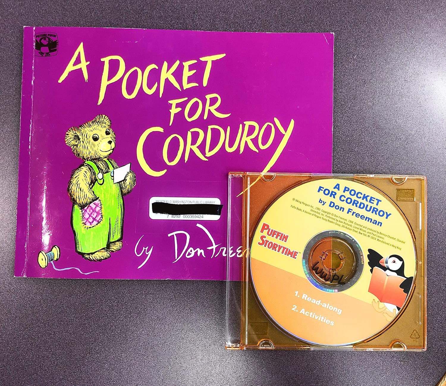 A Pocket for Corduroy: Freeman, Don, Freeman, Don, Tereyden, Linda ...