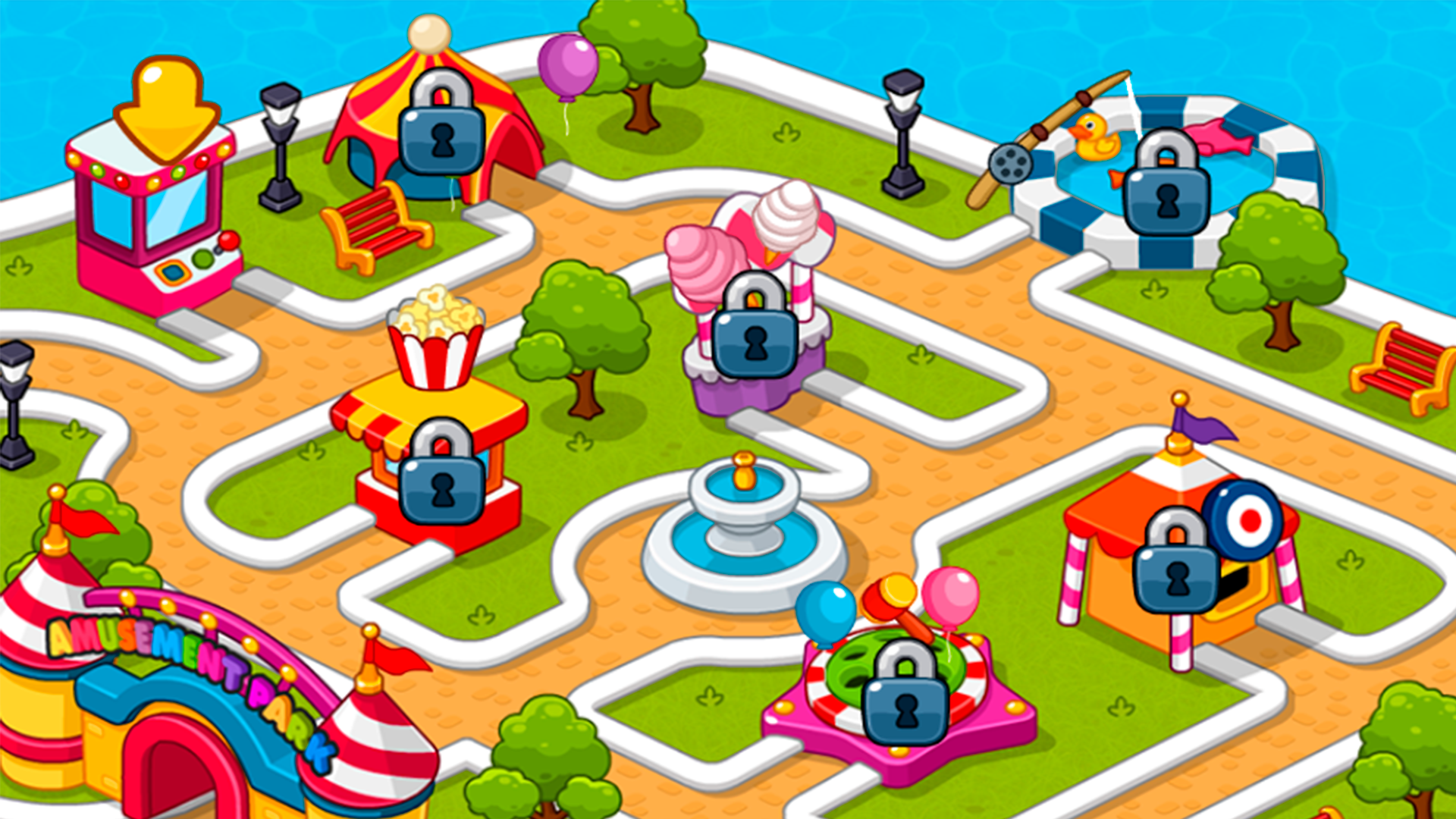 Amusement park: mini games:Amazon.com:Appstore for Android