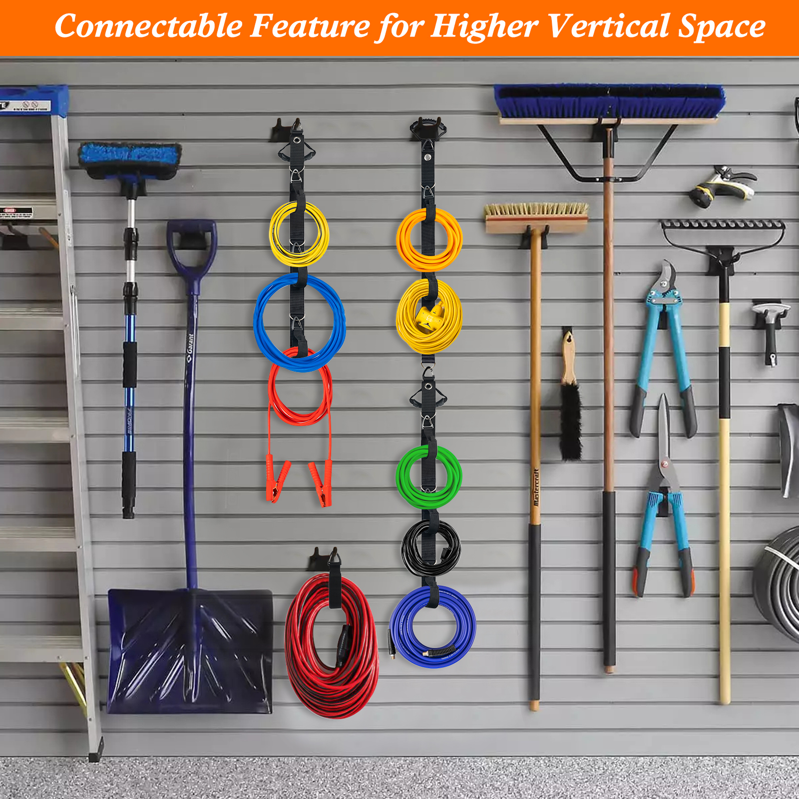 Extension Cord Storage Ideas E Track Cord Holder | E Track Hose Holder