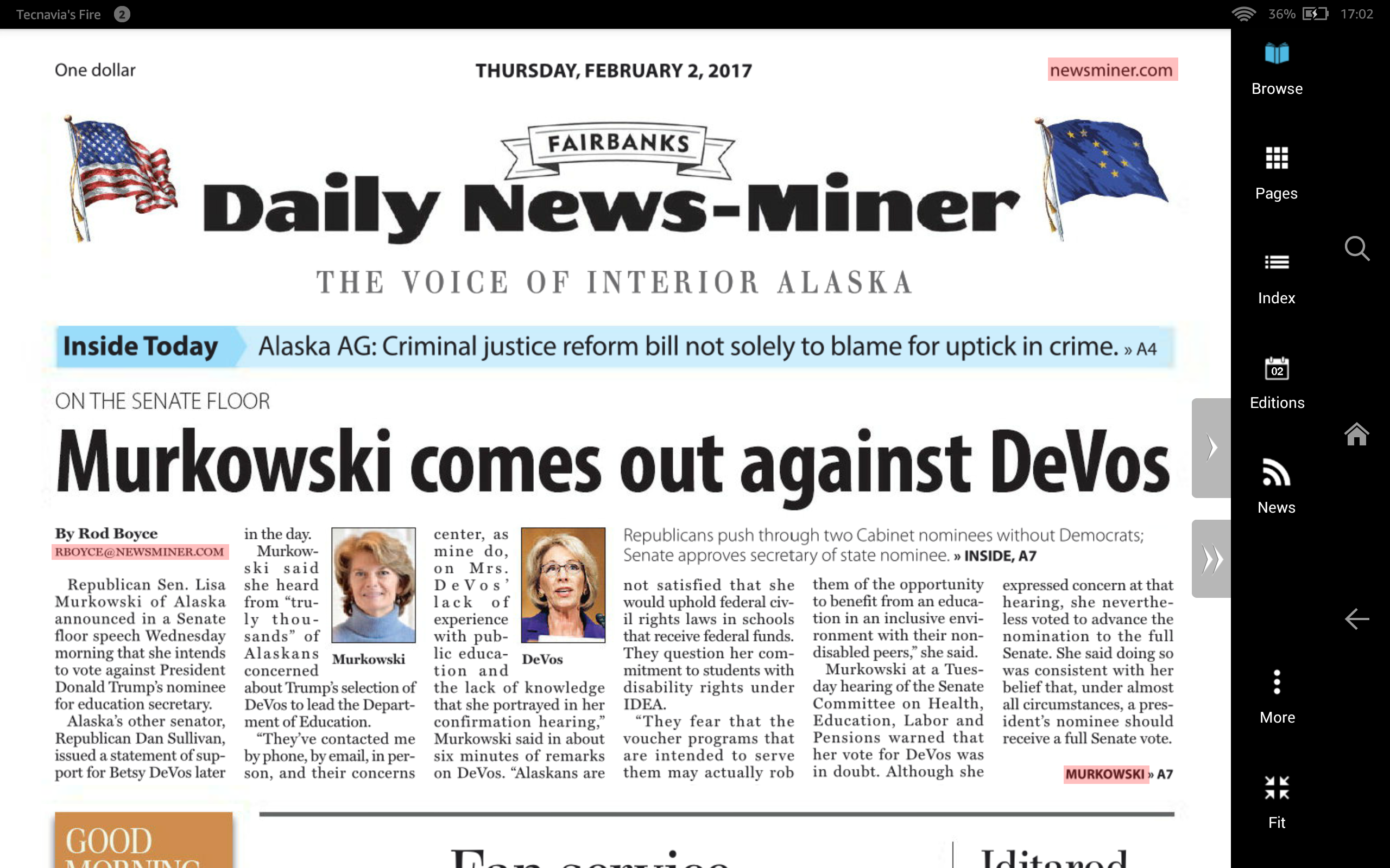 Fairbanks Daily News-Miner - App on Amazon Appstore