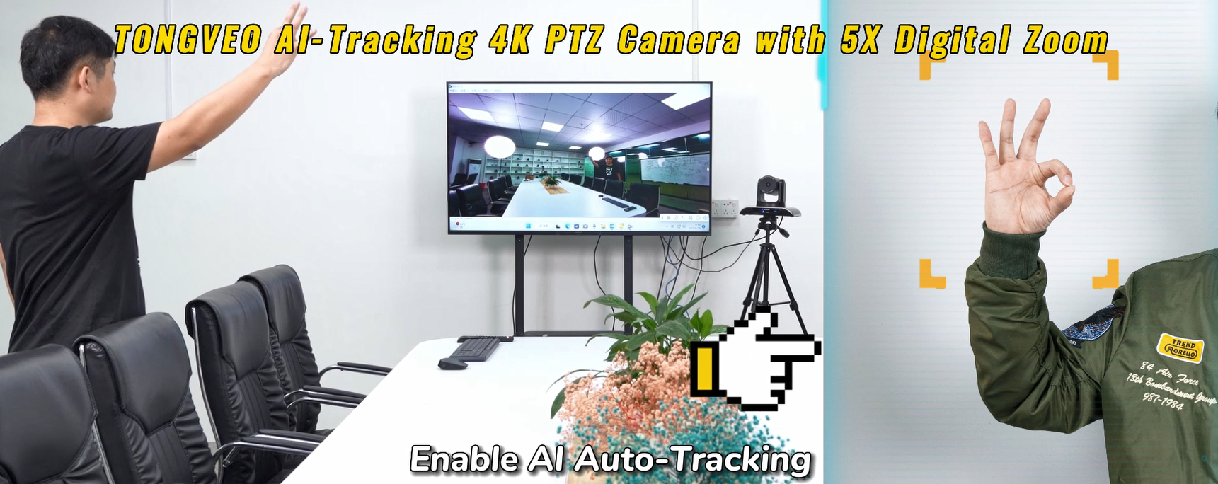 Watch How to AI-Tracking with TONGVEO 4K PTZ Camera on Amazon Live
