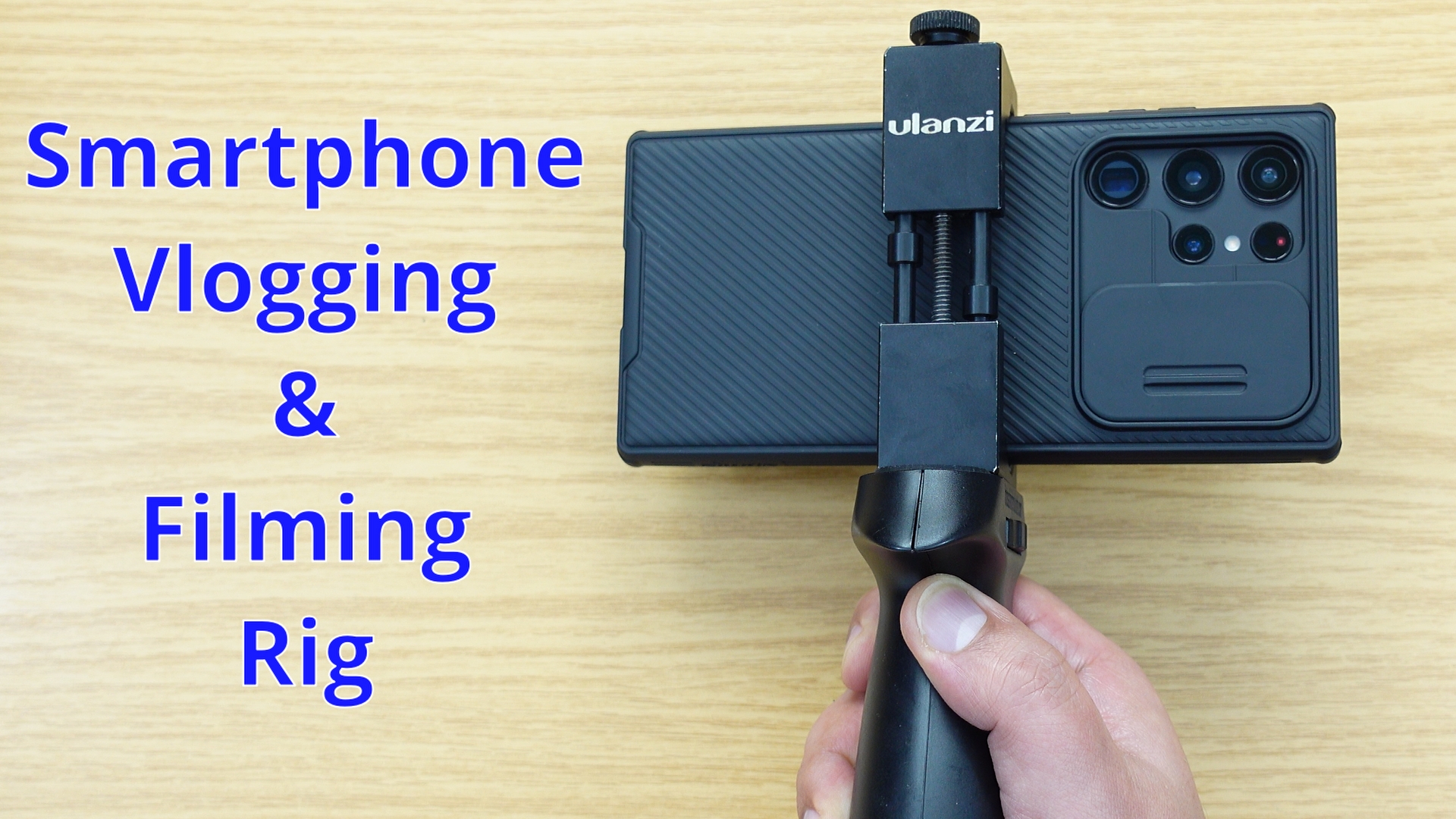 Watch Galaxy S22 Ultra Smartphone Vlogging Setup Filming Photo Rig on ...