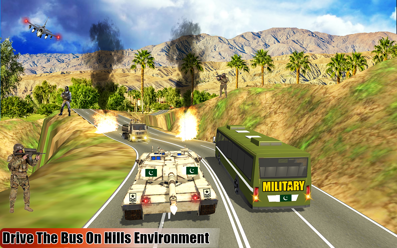 Drive Army Bus Transport Duty US Soldier 2019 - App on Amazon Appstore