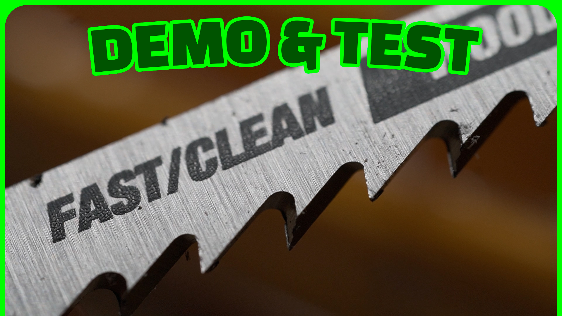 Watch DW3753H Fast Clean Wood Cutting JIG SAW BLADES | DEMO on Amazon Live