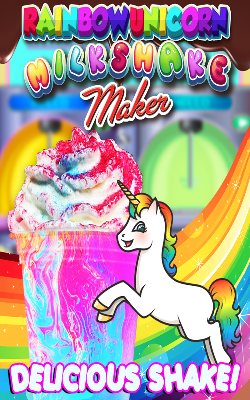 Rainbow Unicorn Milkshakes - Kids Frozen Dessert Food Maker Games FREE ...