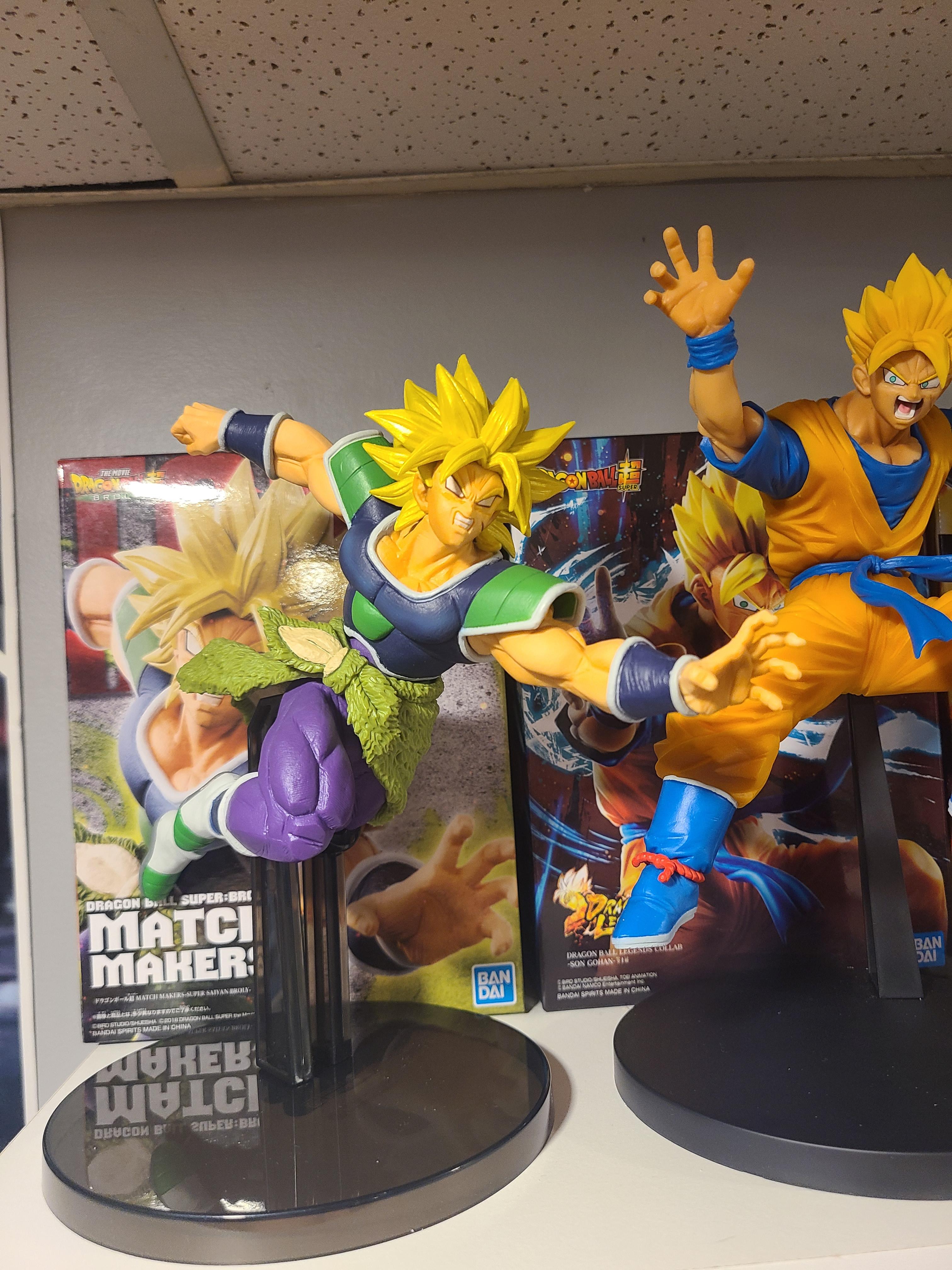 Banpresto 39650 Dragon Ball Match Makers Super Saiyan Broly Figure ...