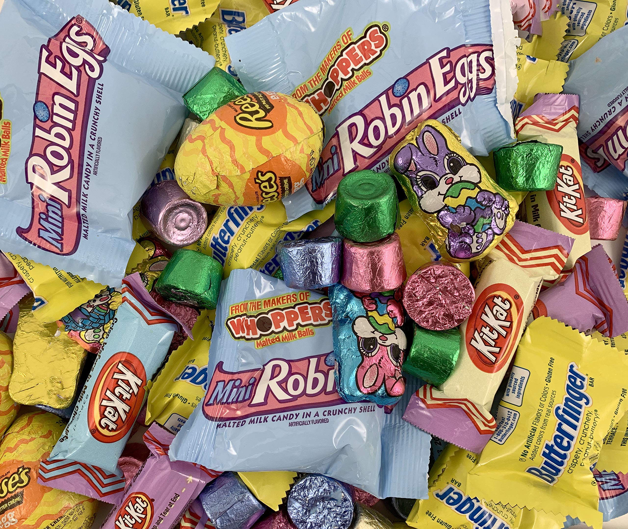 Hersheys Chocolate Candy Bar Assortment Whoppers Cadbury Fun Size Crisp ...