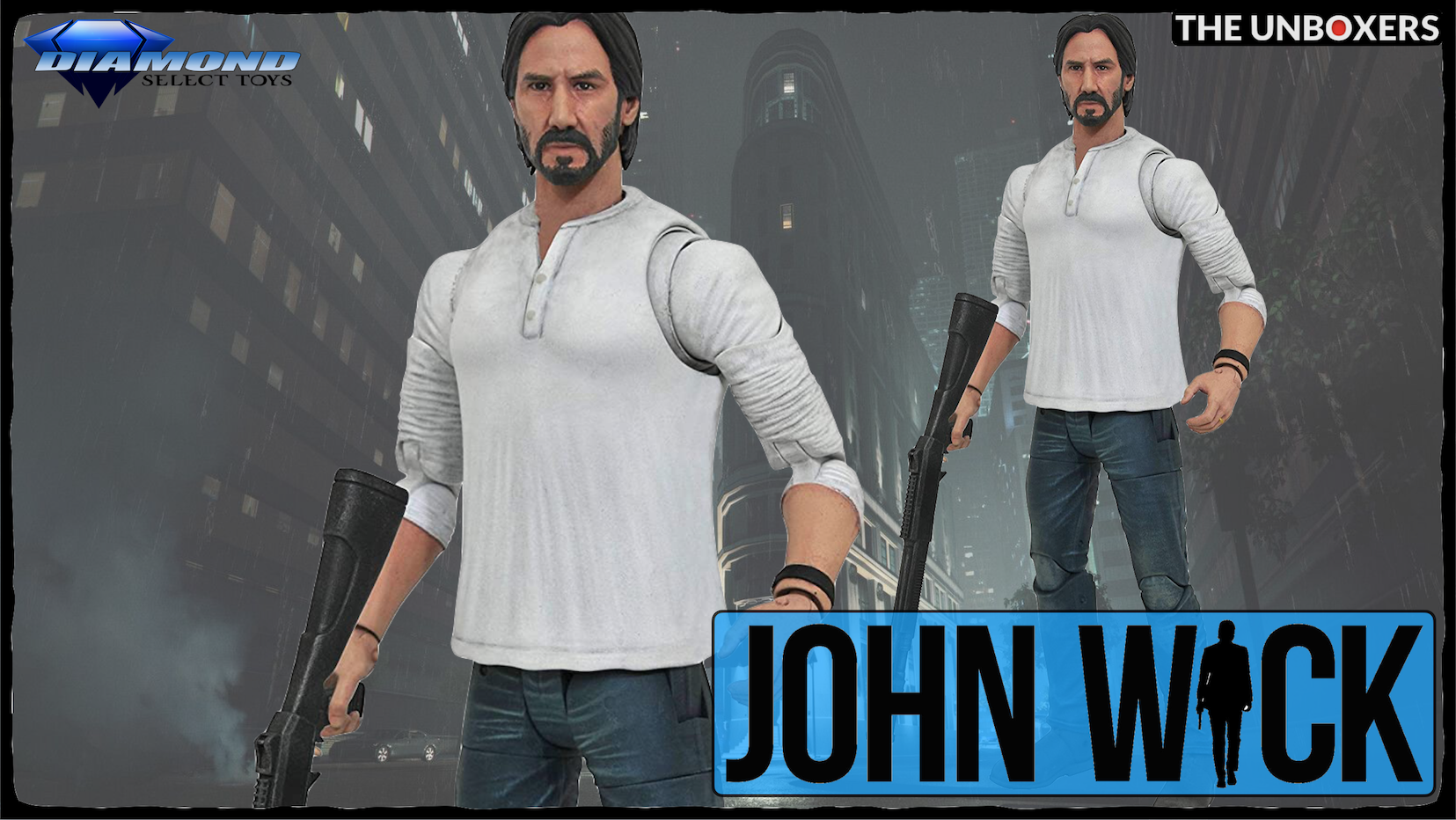 Watch John Wick 3 Casual Select Action Figure by Diamond Select on ...