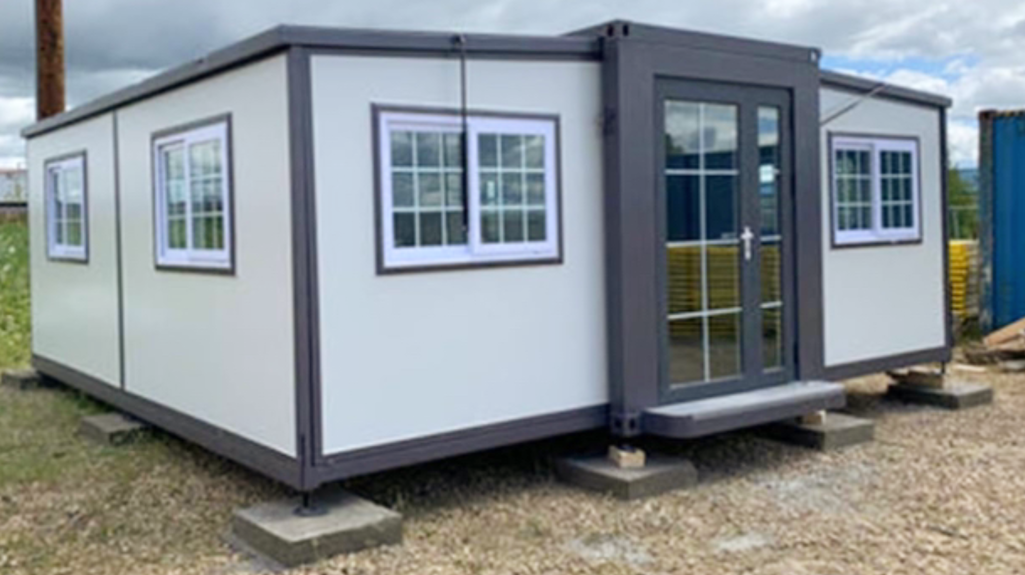 Watch Cherry Industrial Expandable Prefab House on Amazon Live