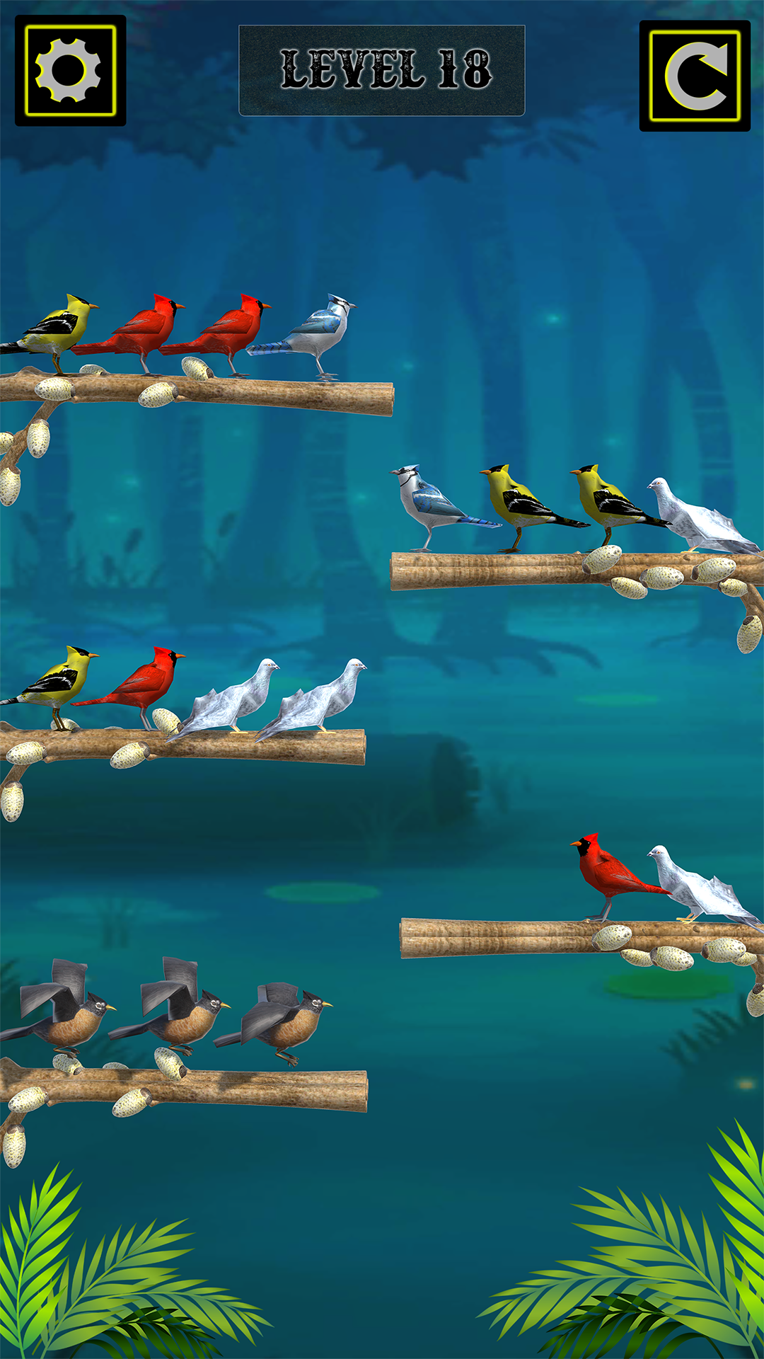 Colored Bird Sort Puzzle - App on Amazon Appstore