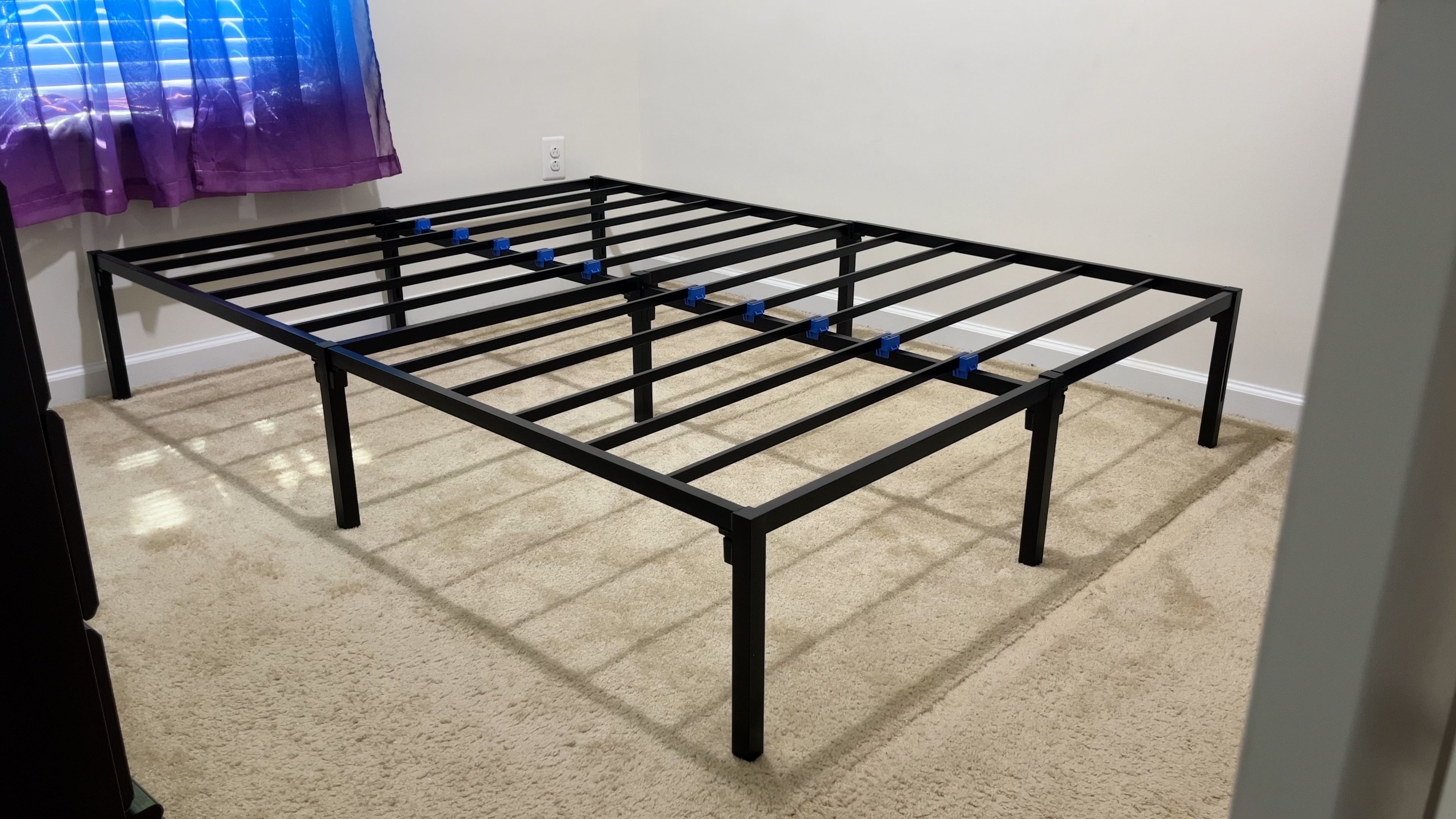 Watch The Easiest Bed frame I have ever assembled! No Tools! on Amazon Live