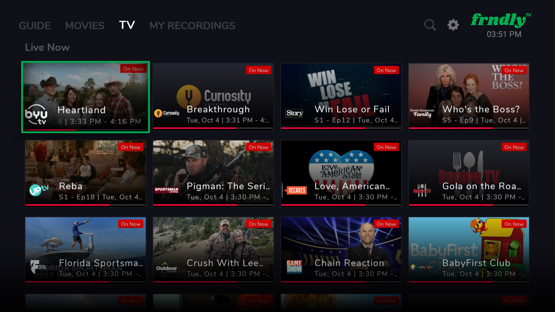 Frndly TV:Amazon.com:Appstore for Android