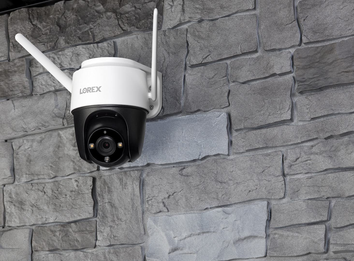 Watch Lorex 2K Pan-Tilt Indoor/Outdoor WiFi Security Camera ...
