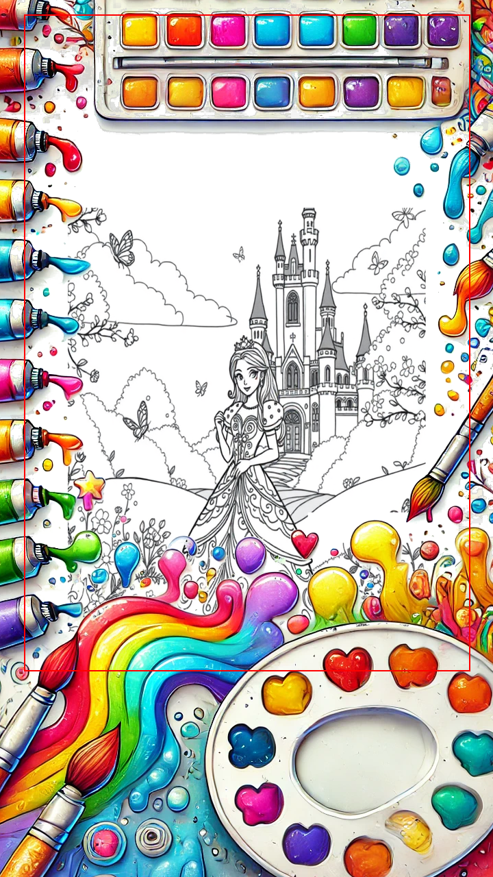 Princess Coloring Book: Royal Castles & Regal Wardrobes - App on Amazon ...