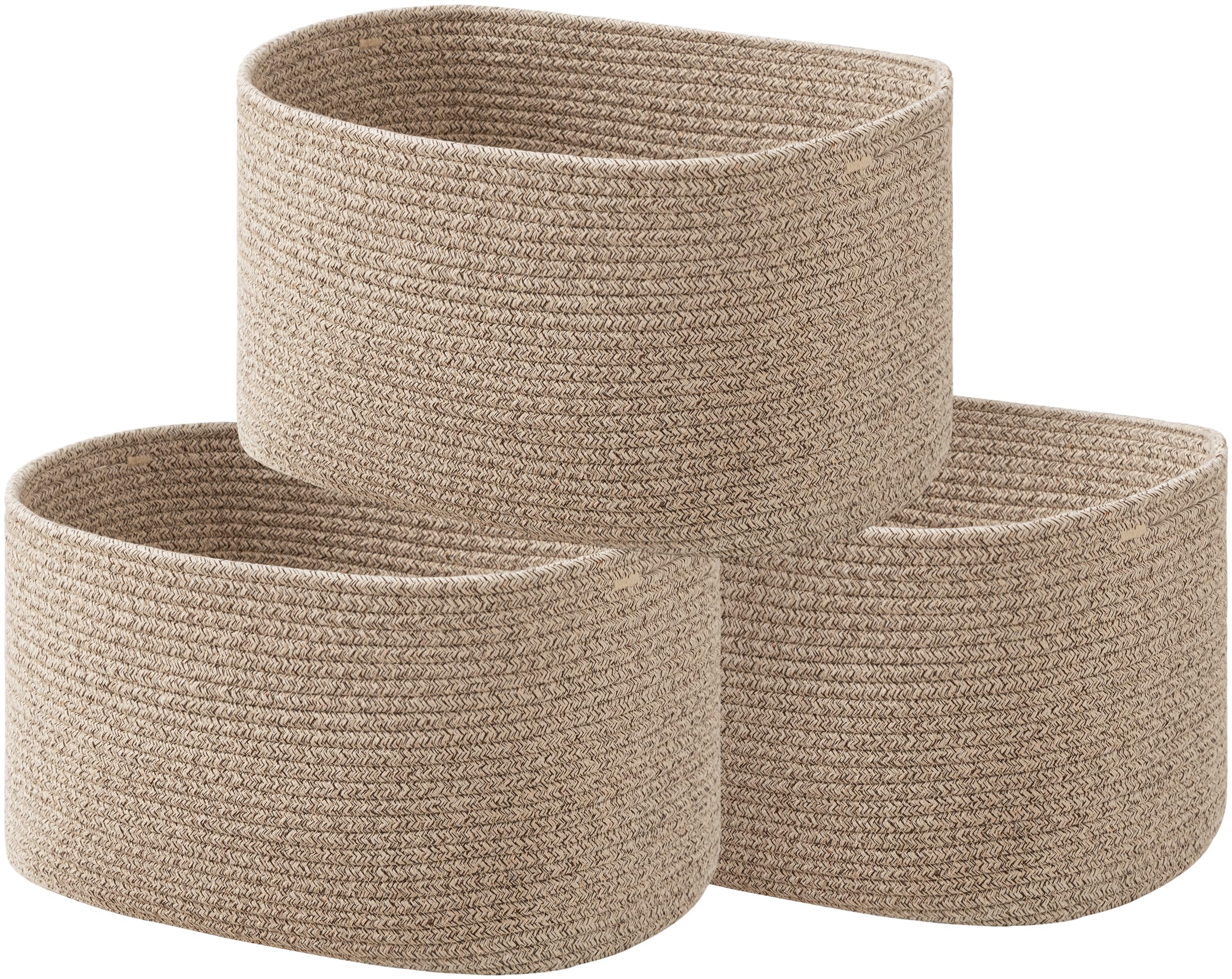 Amazon.com: UBBCARE Storage Baskets for Shelves, 15"x10"x9'' Larger ...