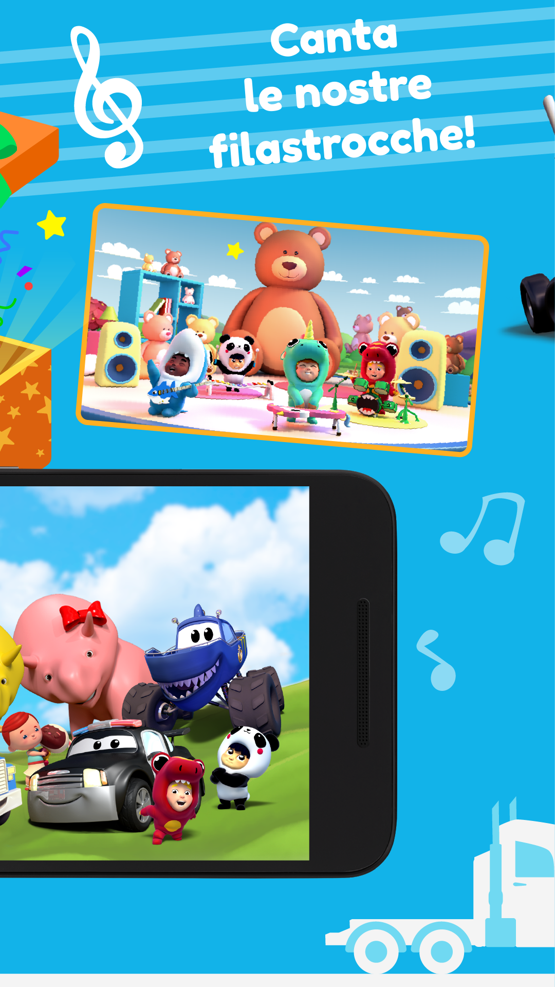 Kids Flix TV: watch video clips for kids, play fun educational games ...