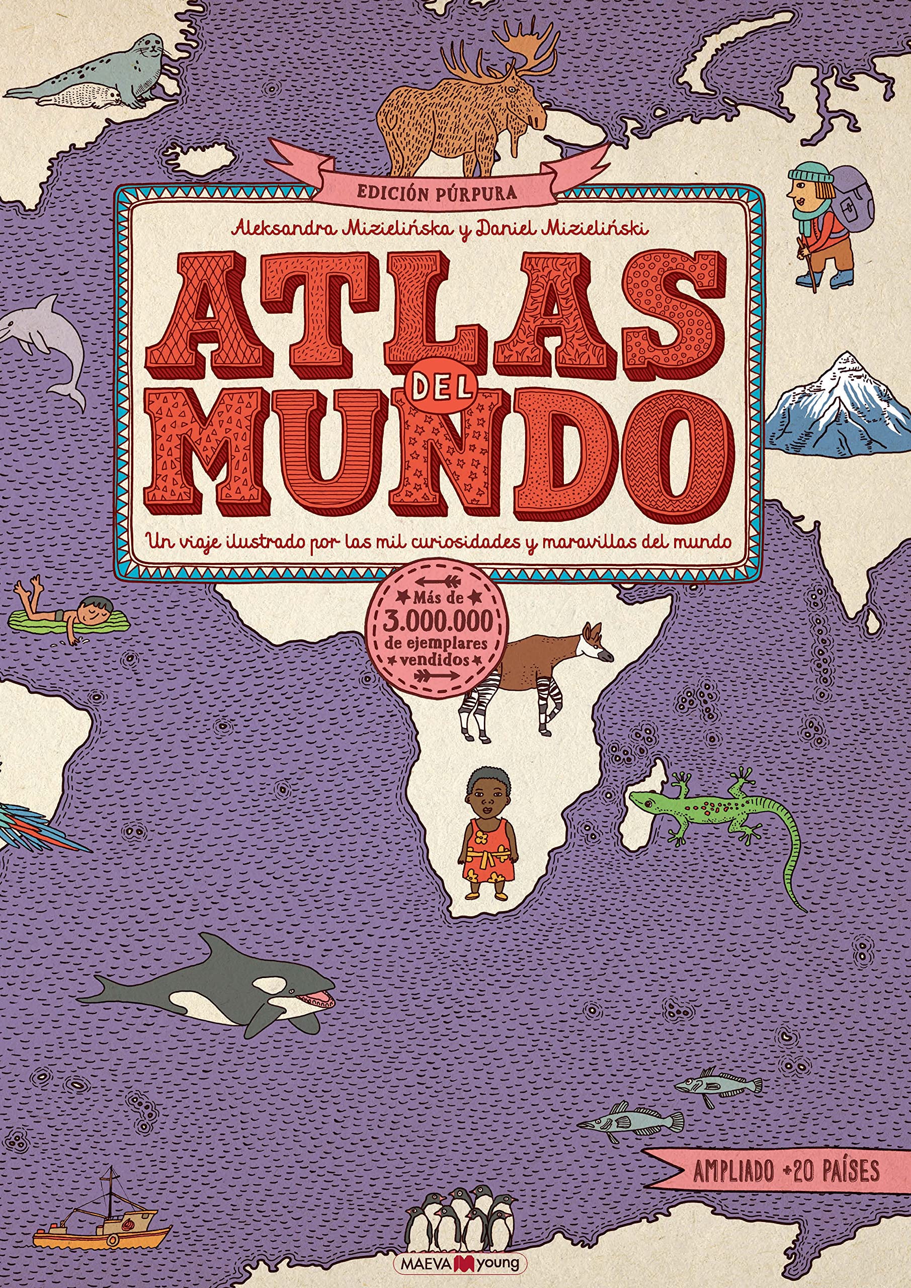 Atlas del mundo. Edición Púrpura: ¡El atlas del mundo ahora es más ...