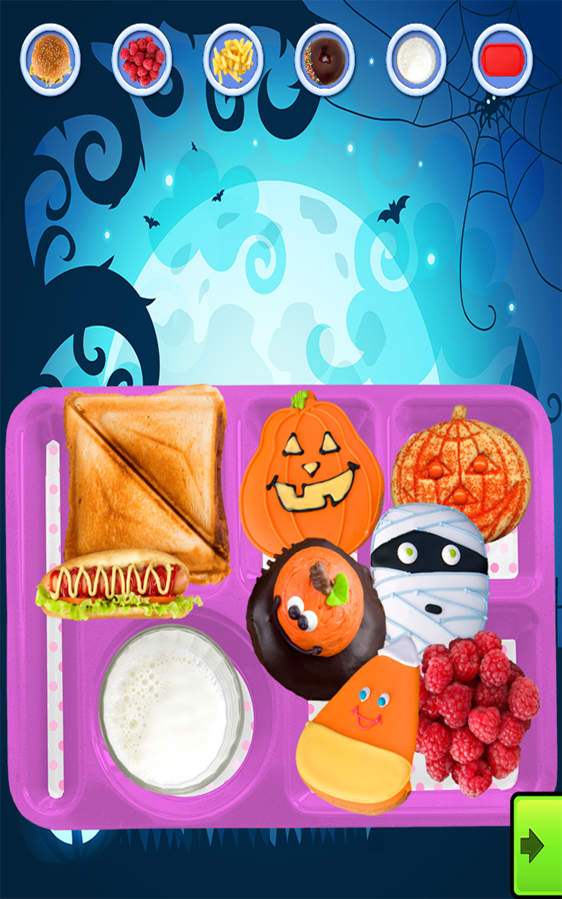 Halloween School Lunch Maker - App on Amazon Appstore