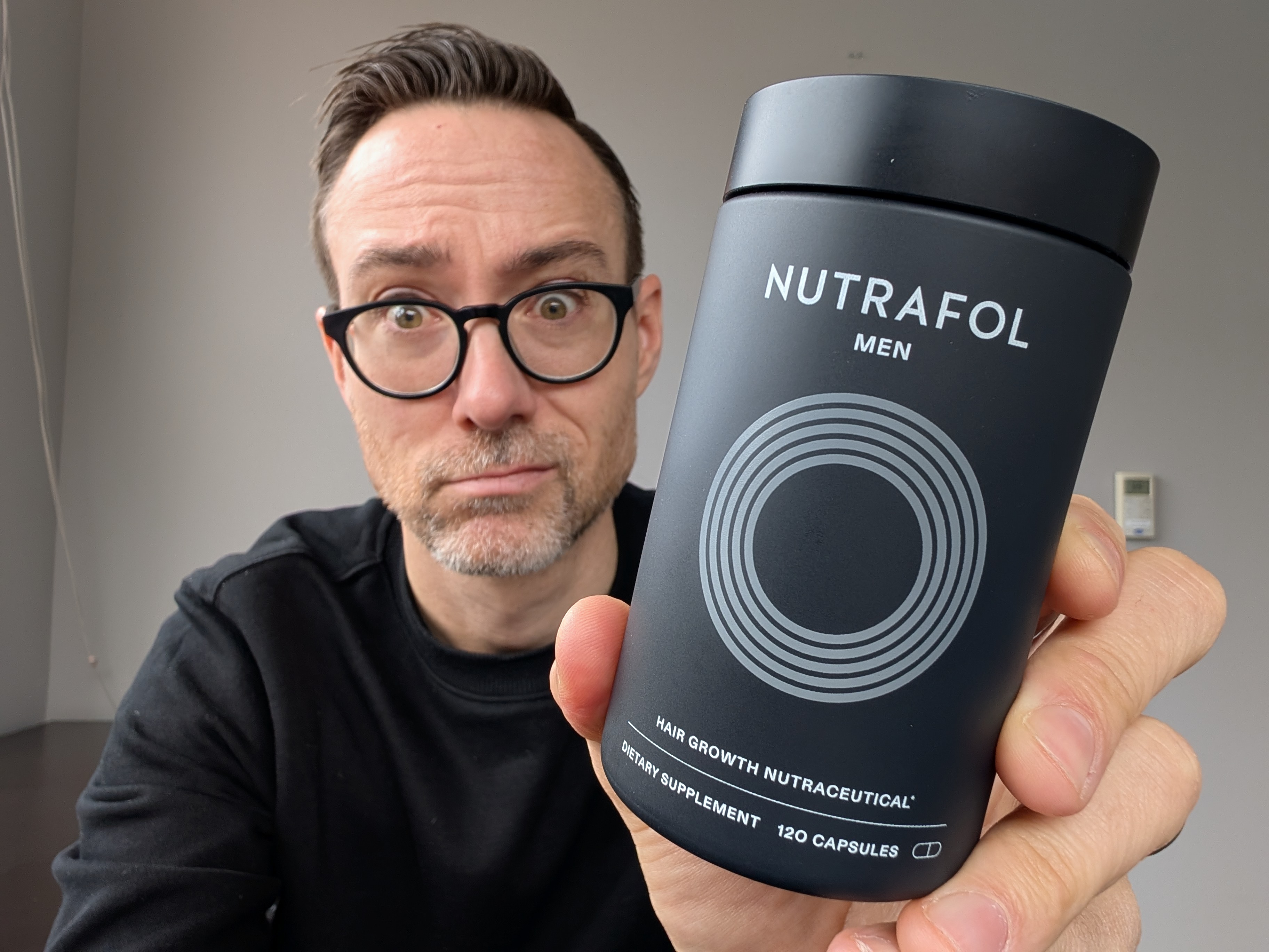 Watch REAL Review of Nutrafol Men's Hair Growth Supplement on Amazon Live