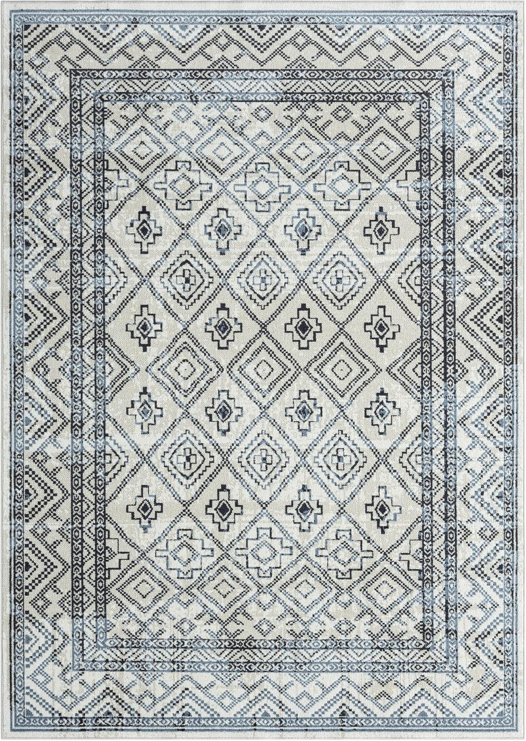 Amazon.com: Home Dynamix Everwash Treasure Cambria Southwest Geometric ...