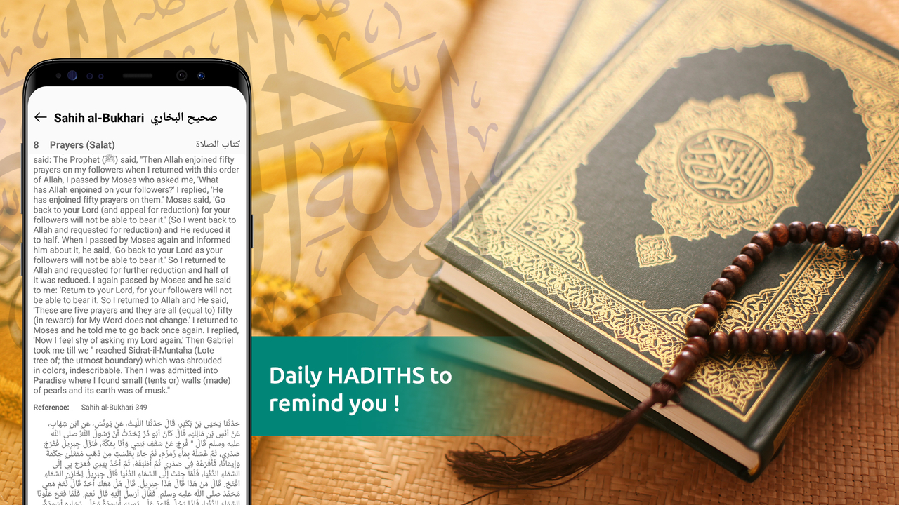 Hadith Books All-in-one - Islam Symbol Mohammed's Hadiths is a Great ...