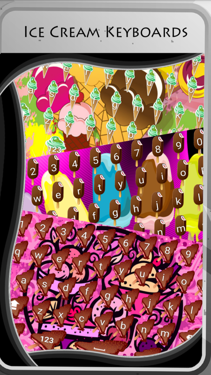 Ice Cream Keyboards - App on the Amazon Appstore