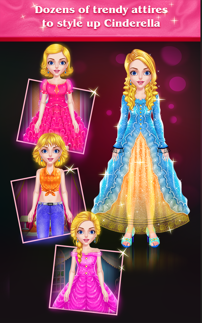 Cinderella Princess Salon :: Makeup games for girls - App on Amazon ...