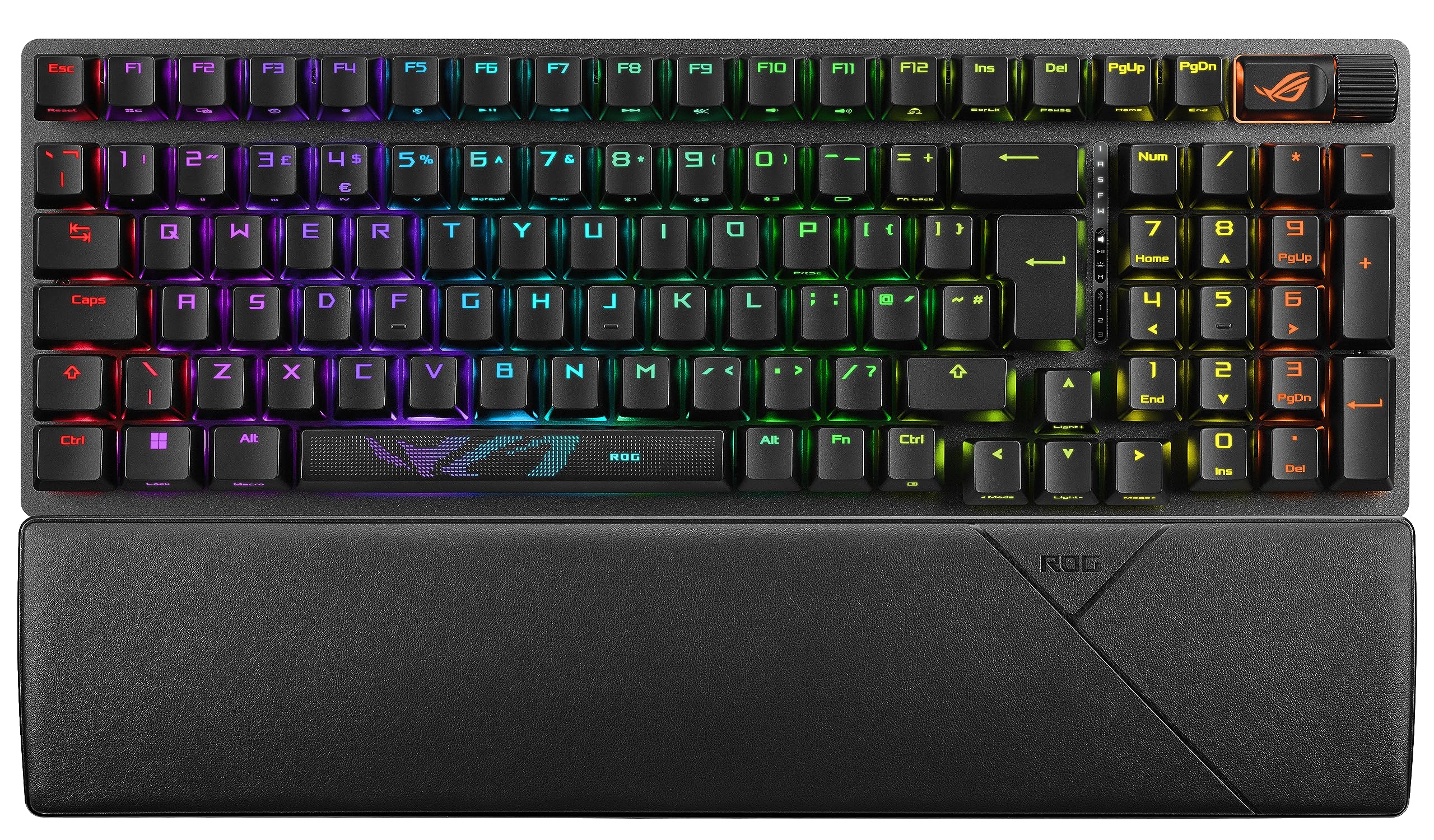 Buy ASUS ROG Strix II 96 Wireless Gaming Keyboard, Tri-Mode Connection ...