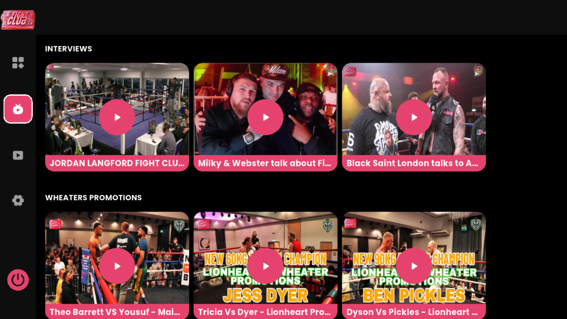 Fight Club TV - App on the Amazon Appstore